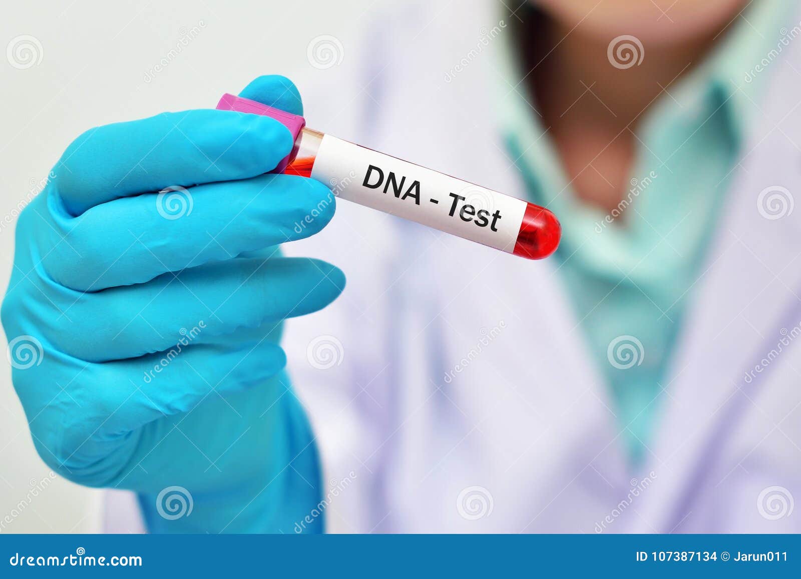 Blood for DNA test stock photo. Image of fingerprint - 107387134