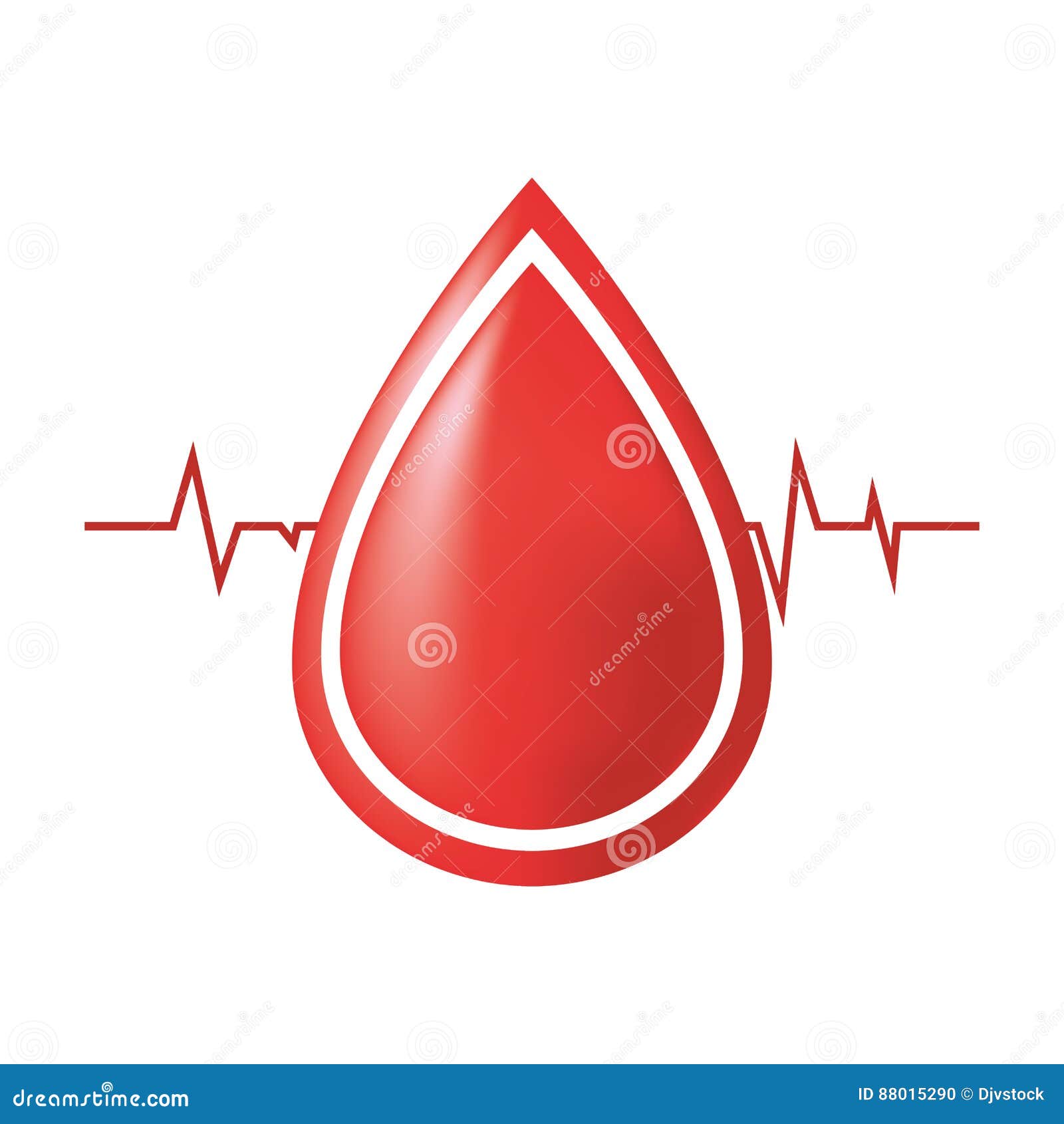 Blood donation drop symbol stock illustration. Illustration of medicine ...