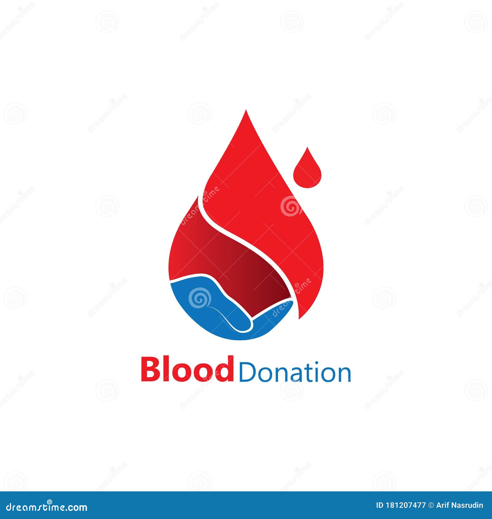 Blood Donation Logo or Symbol Concept Template Design Vector Stock ...