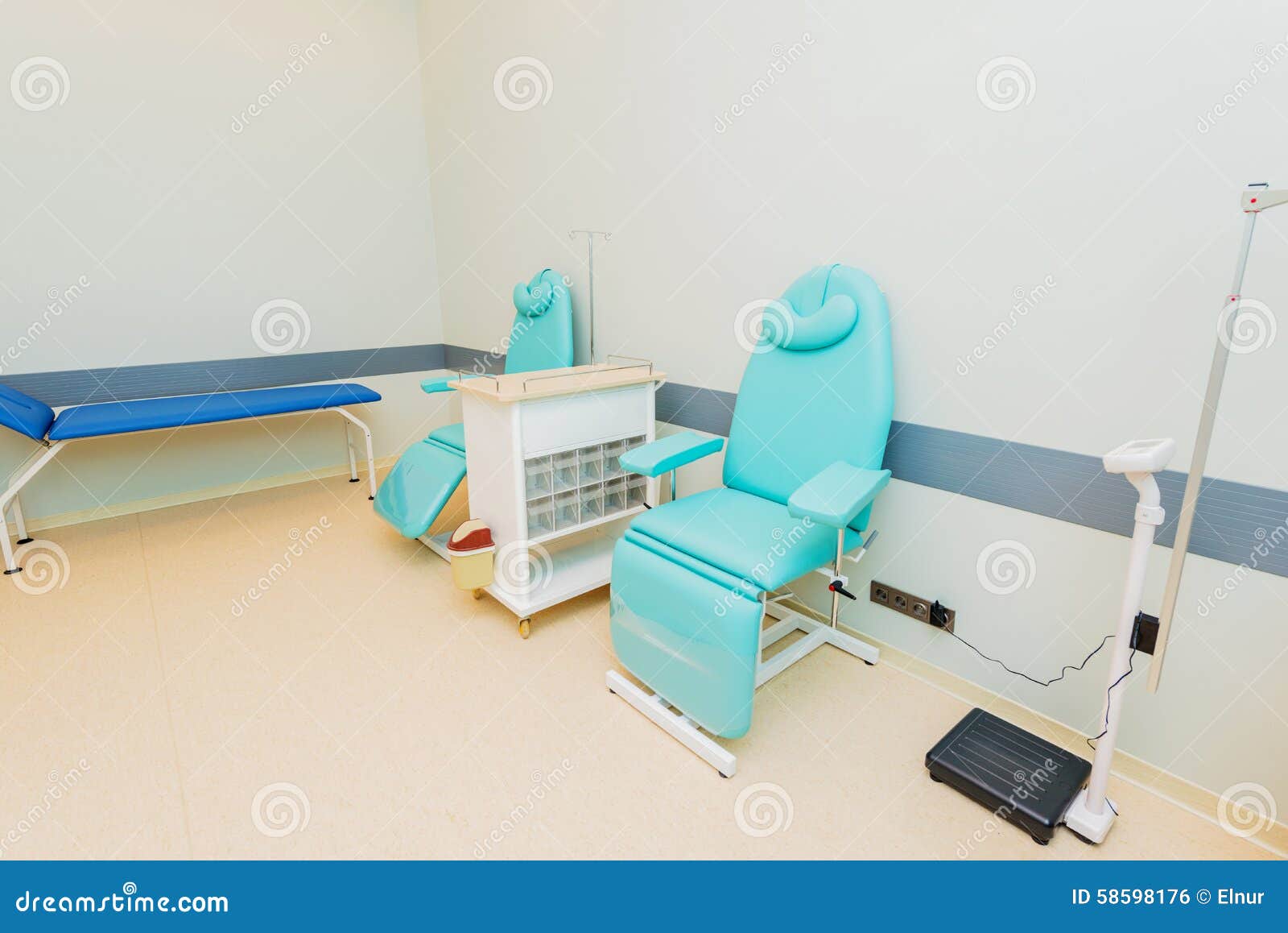 Blood Donor Room in the Hospital Stock Photo - Image of clinic ...