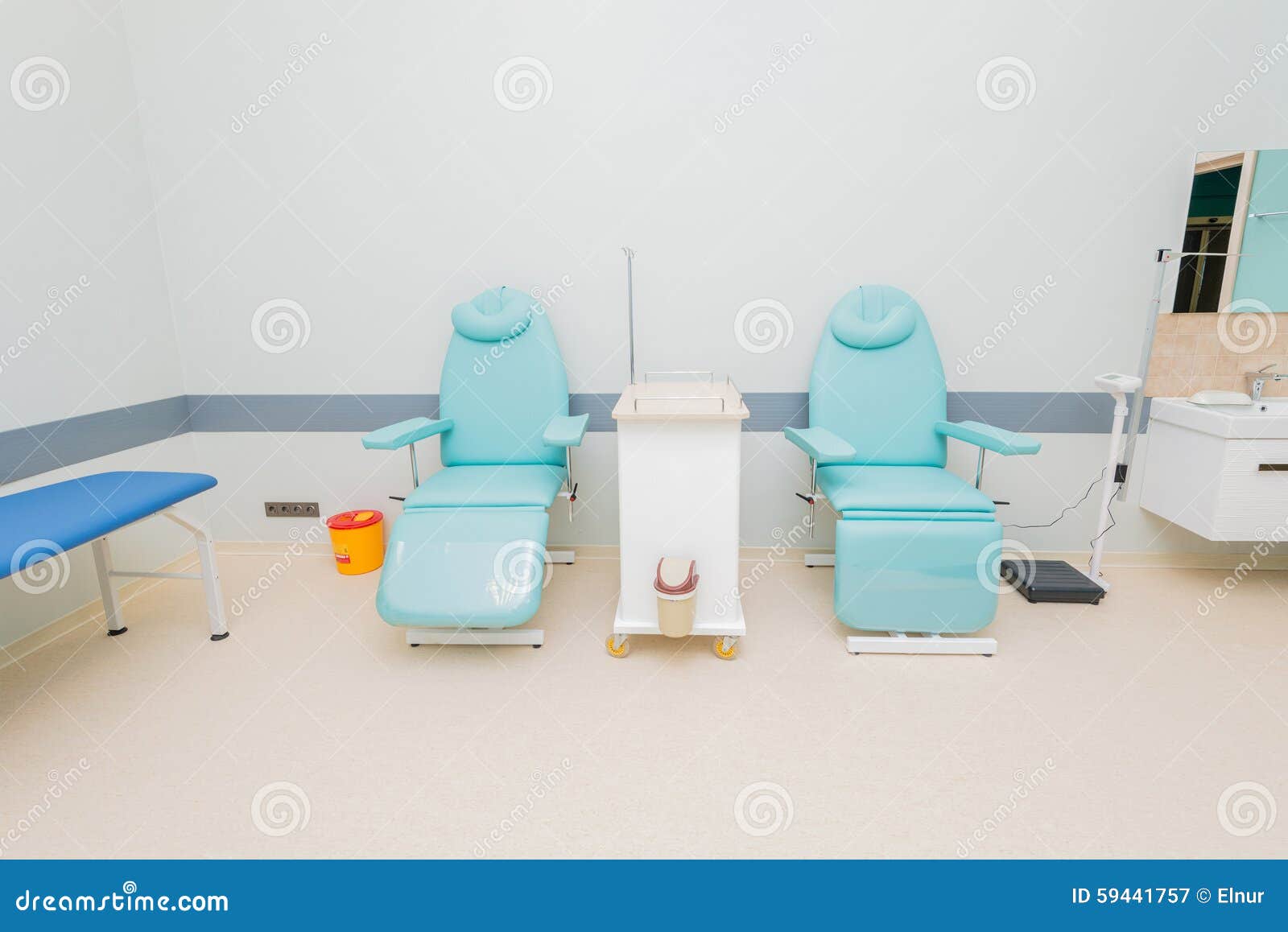 Blood Donor Room in the Hospital Stock Image - Image of donor, plastic ...