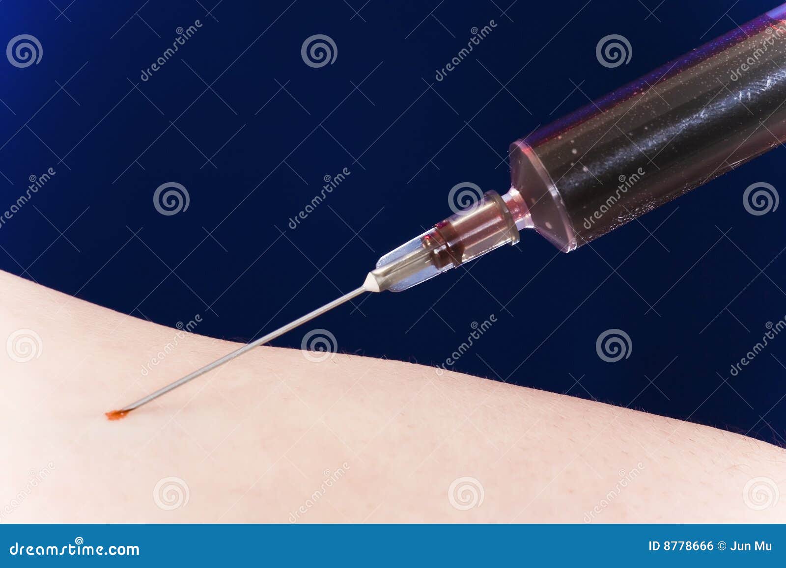 Blood drawn stock photo. Image of doctor, test, clinic - 8778666