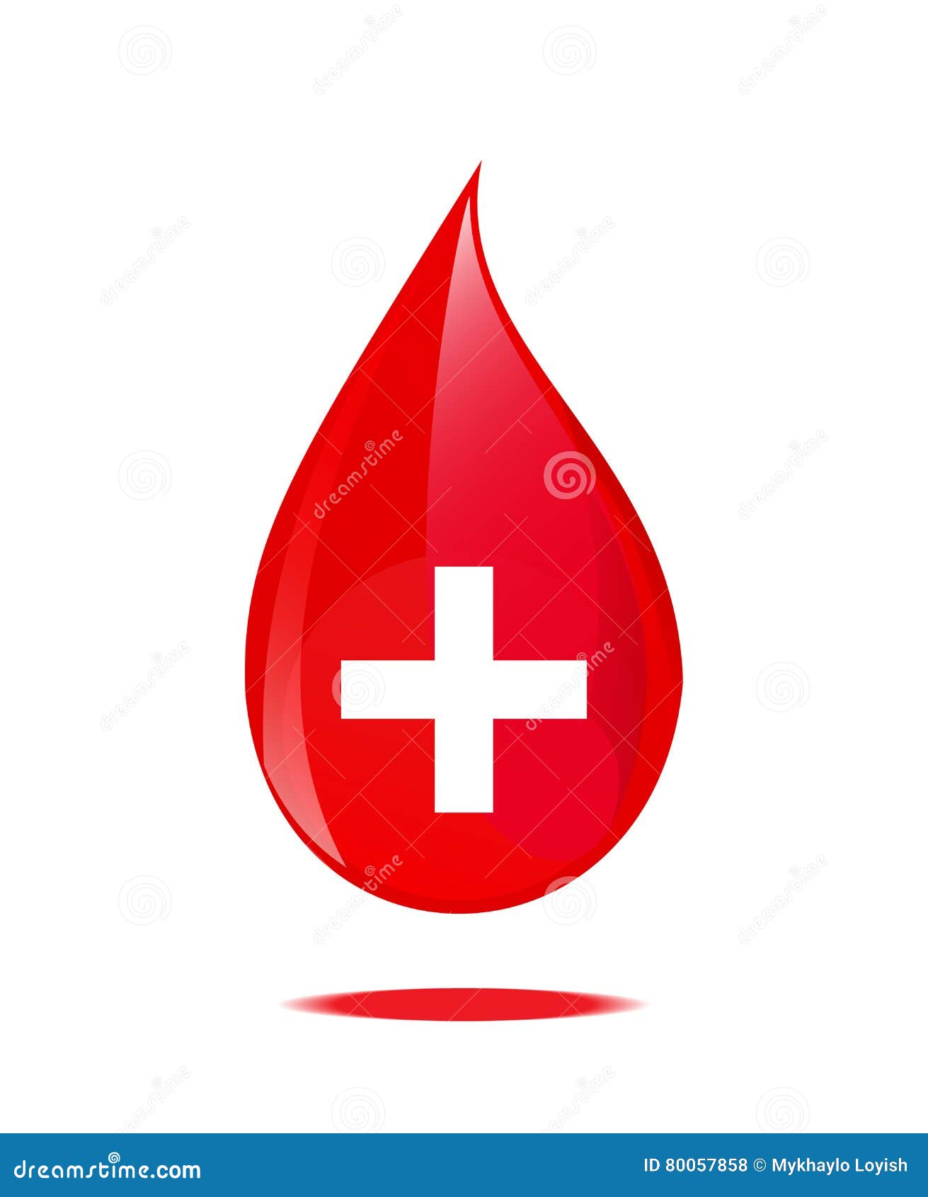 Blood drop symbol. stock vector. Illustration of medical - 80057858