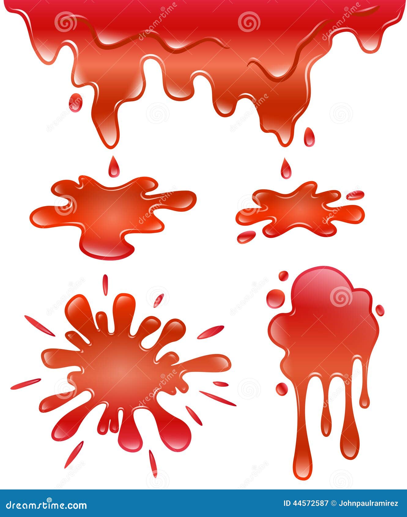 Cartoon Blood Spray