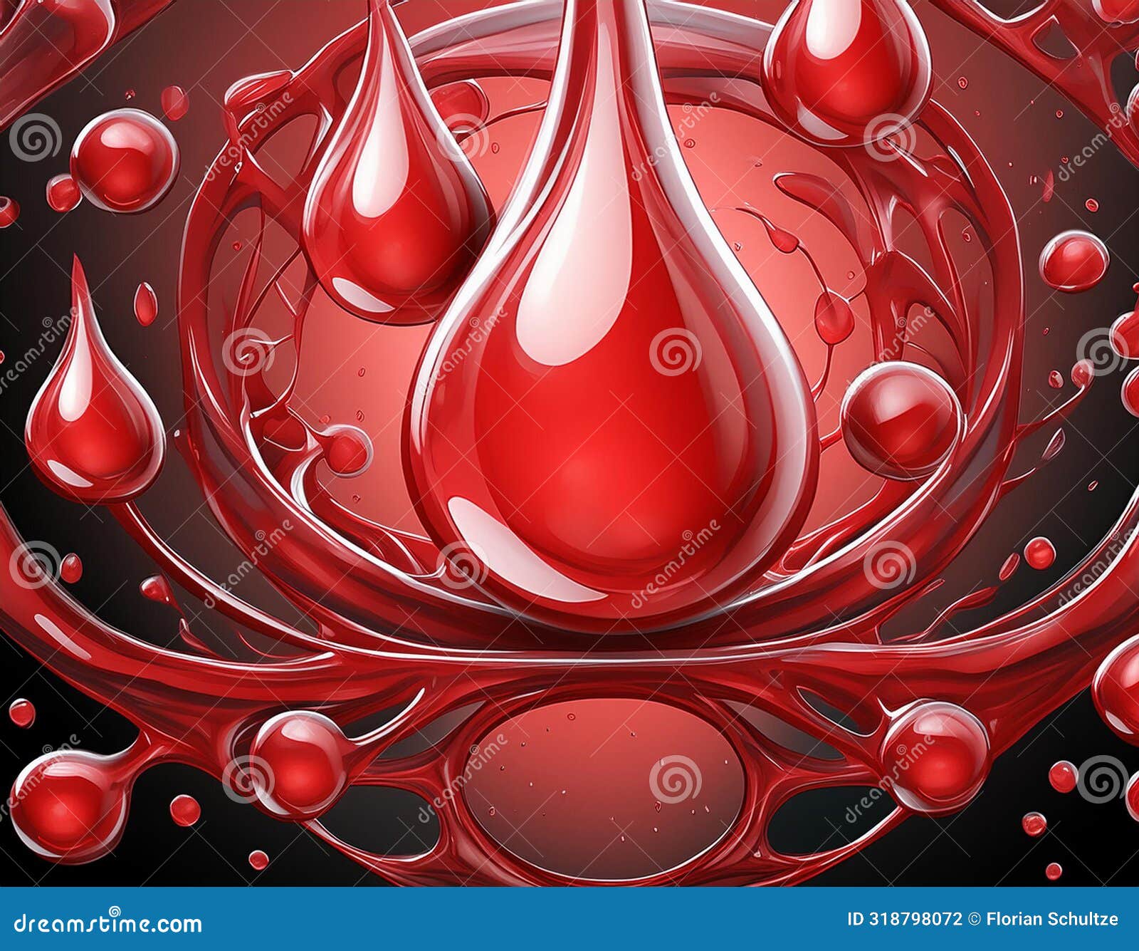 Blood drops cut out stock illustration. Illustration of design - 318798072