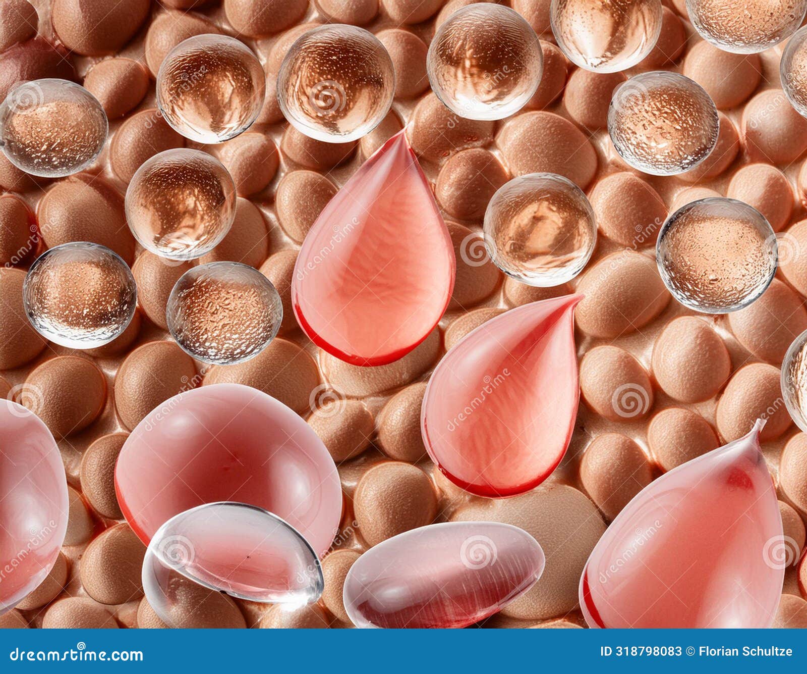 Blood drops cut out stock illustration. Illustration of colours - 318798083