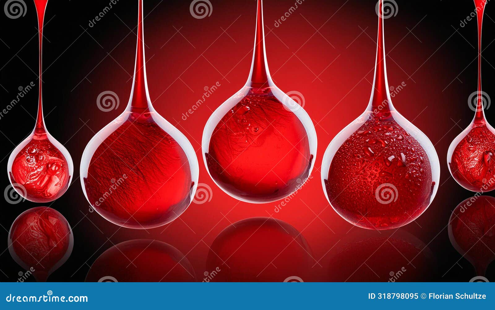 Blood drops cut out stock illustration. Illustration of valentine ...