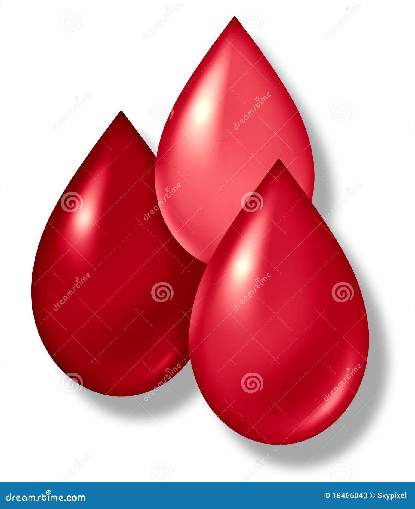 Blood drops symbol stock illustration. Illustration of care - 18466040