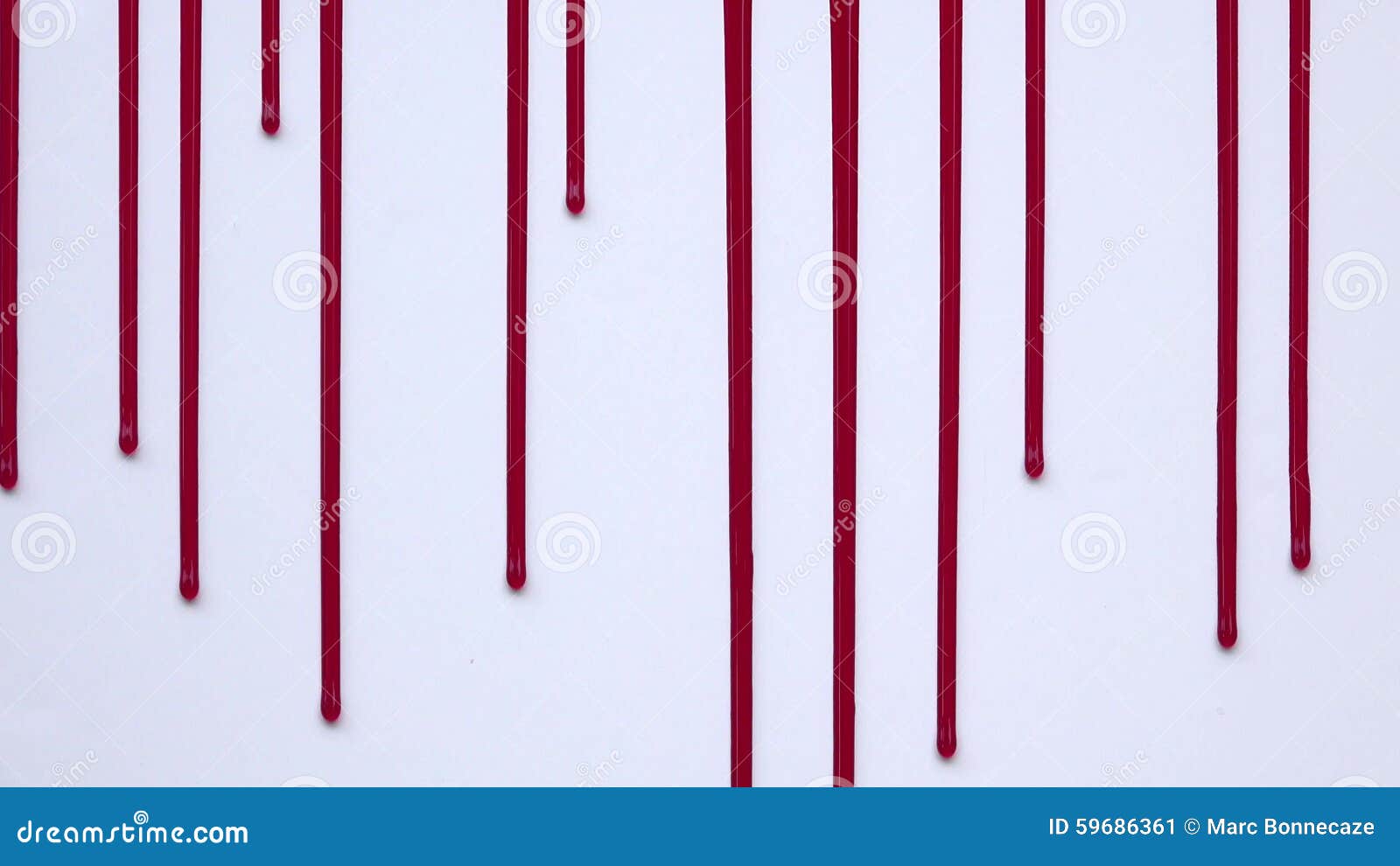 Blood Flowing Vertically on a White Background Stock Video - Video of ...