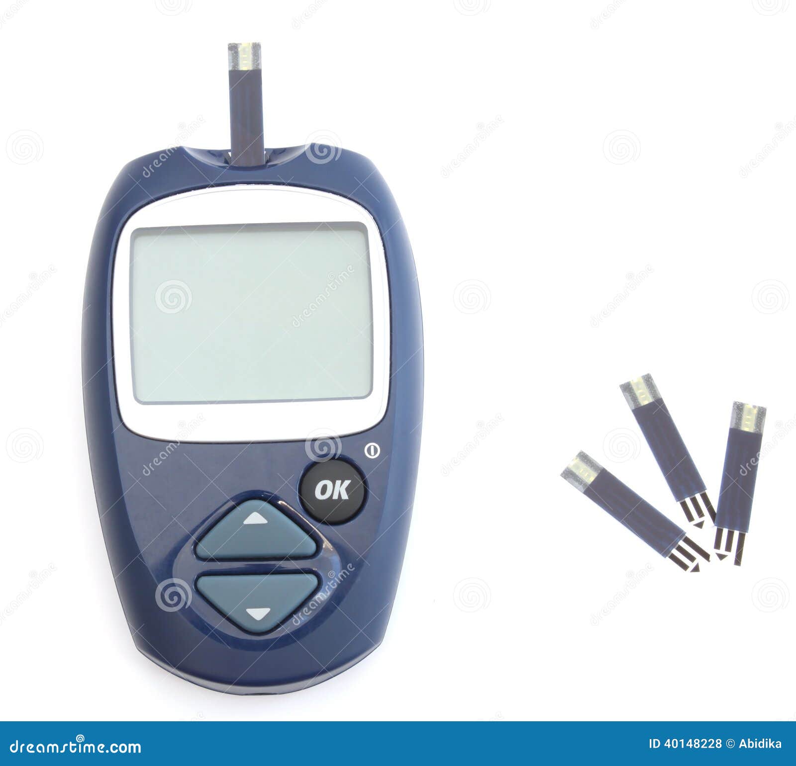 Blood glucose meter stock photo. Image of meter, diabetes - 40148228