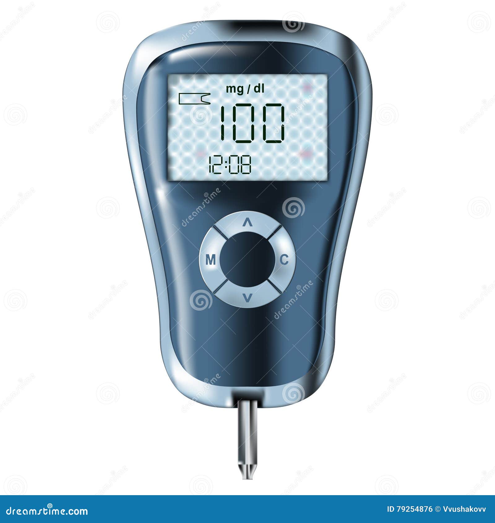 Blood Glucose Meter Glucometer, Diabetes Blood Glucose Test Stock ...