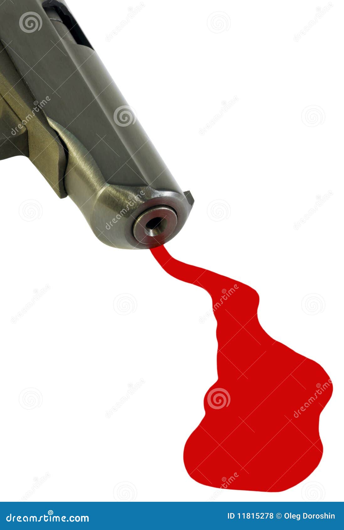 Blood and gun stock photo. Image of ideas, crime, security - 11815278