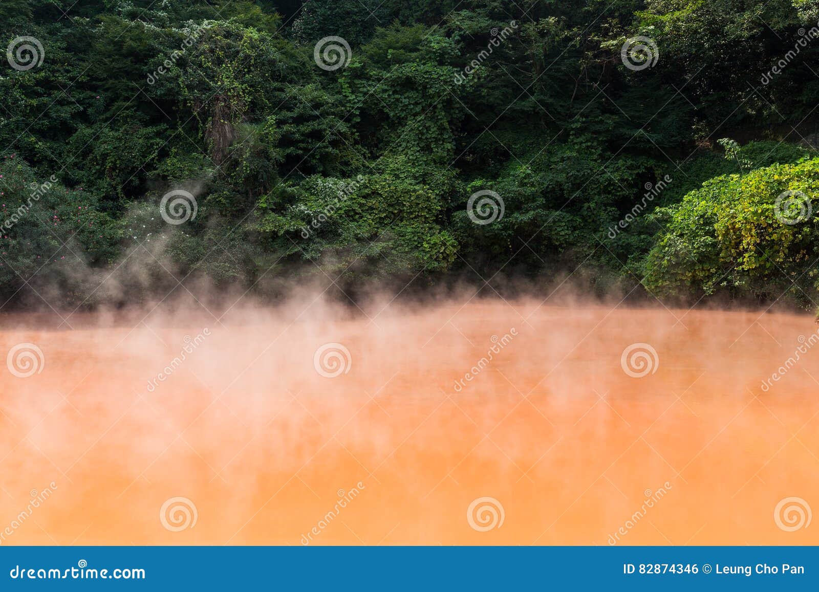 Red Blood Hell Pond, Kamado Jigoku, One Of 8-hell Onsen, Beppu, Oita ...
