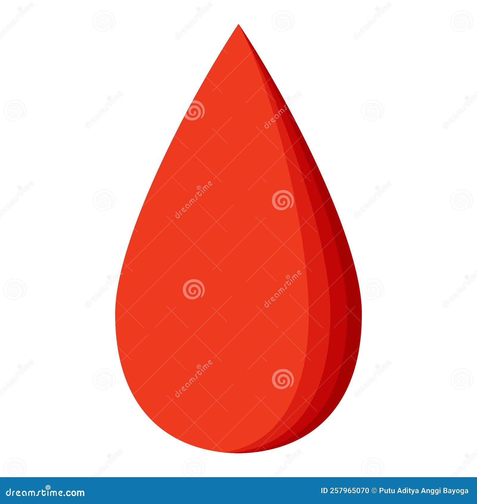 Blood icon stock vector. Illustration of vector, cartoon - 257965070