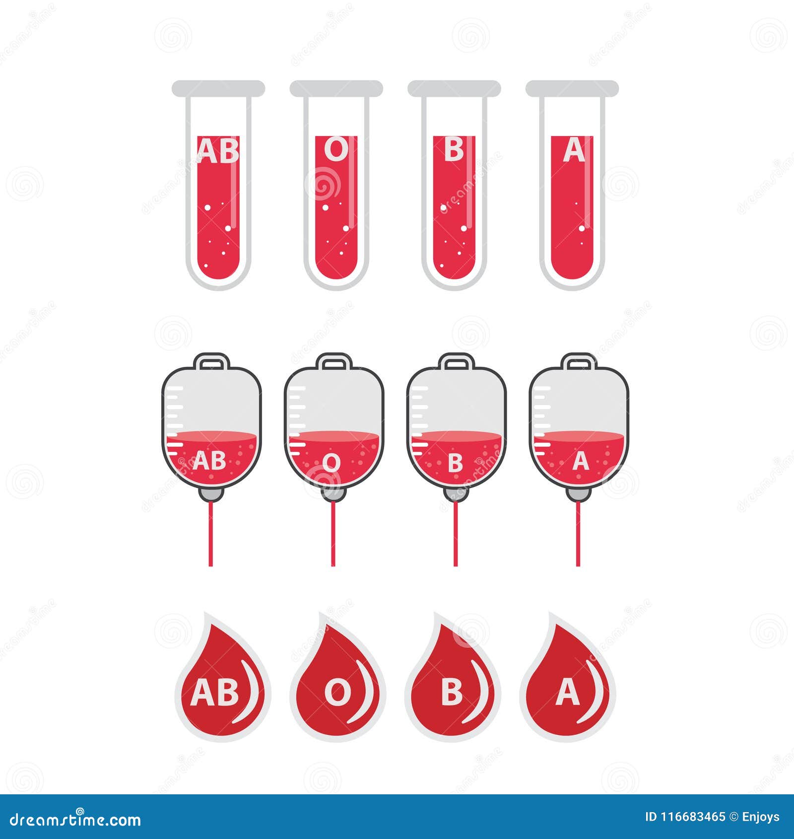 Blood Icon Set Medical Icon Illustration. Stock Vector - Illustration ...