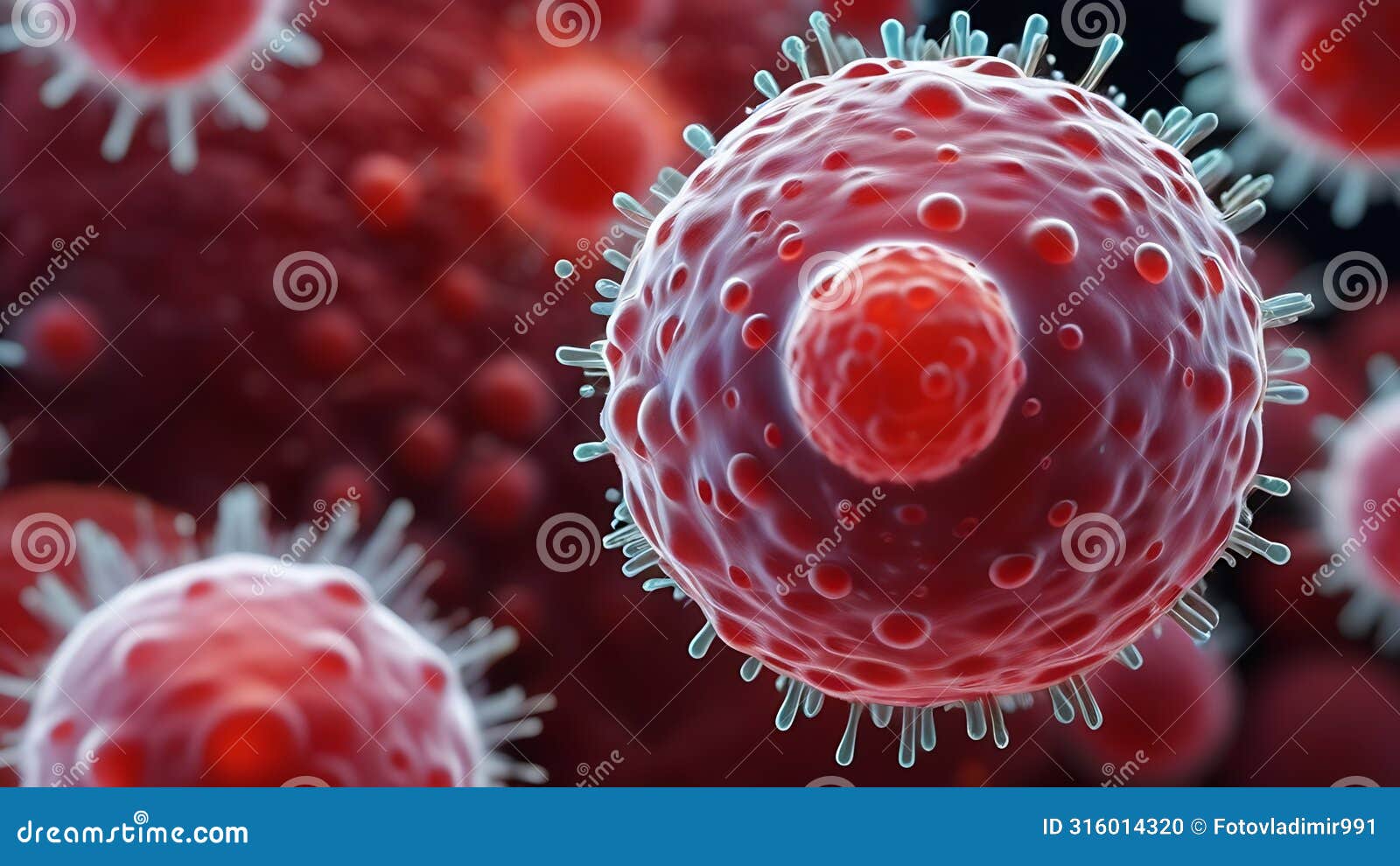Blood and Immune System in the Body Stock Illustration - Illustration ...