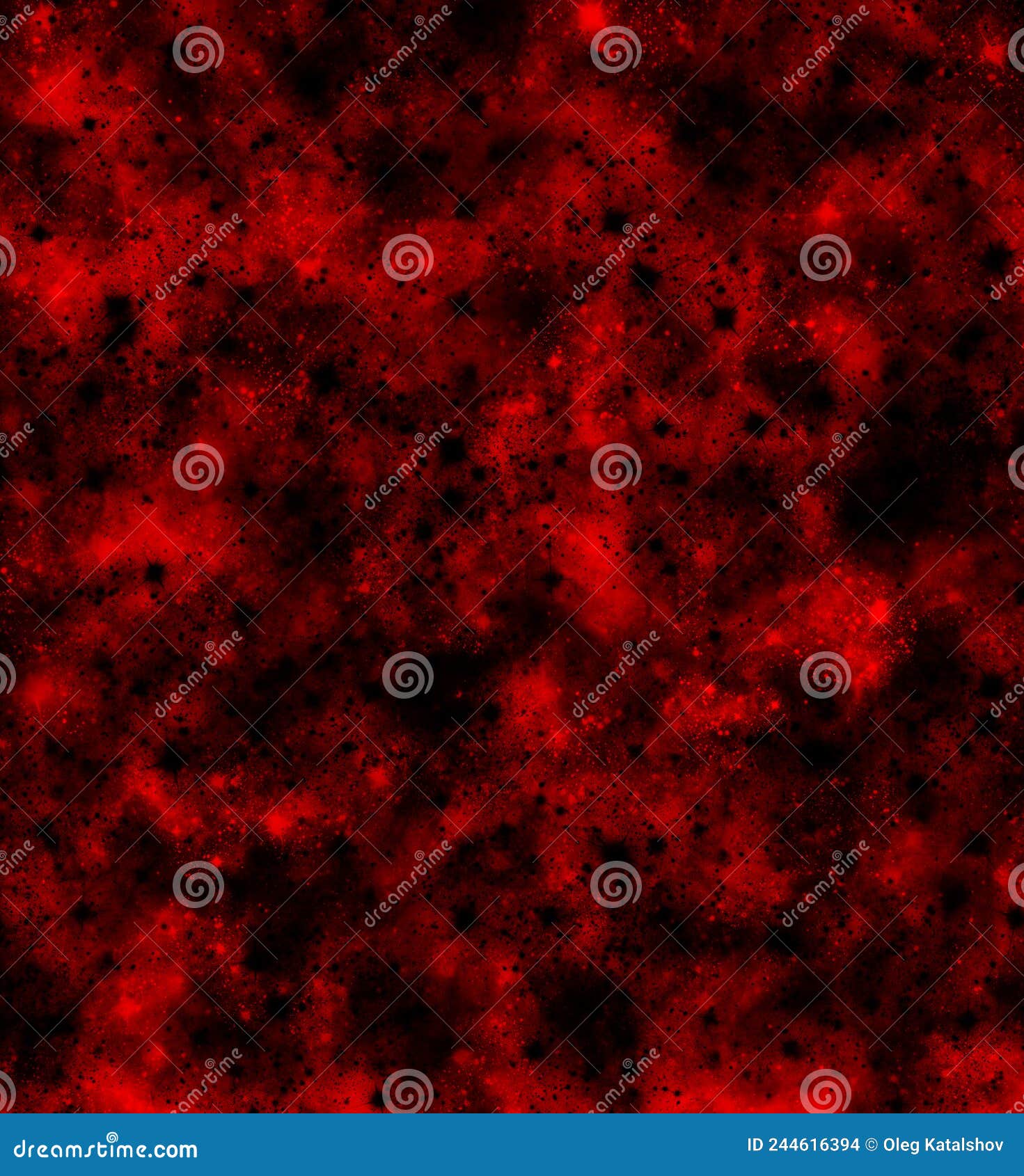 Blood with Infection Close-up. Infected Blood Under a Microscope Stock ...