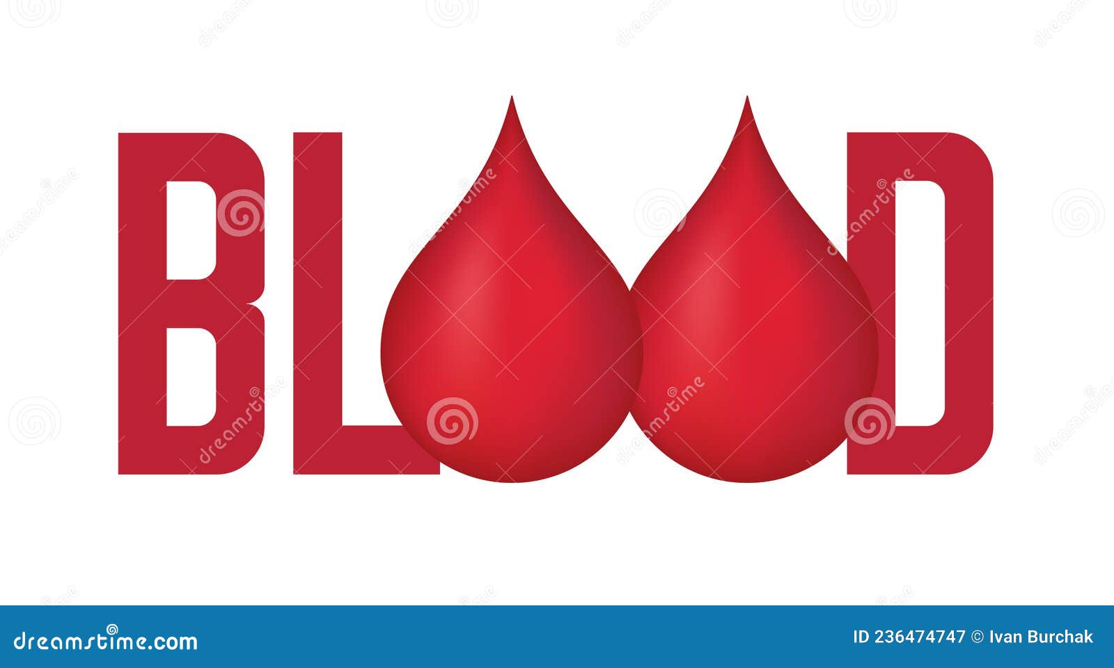 Blood Lettering. Vector Illustration Stock Illustration - Illustration ...