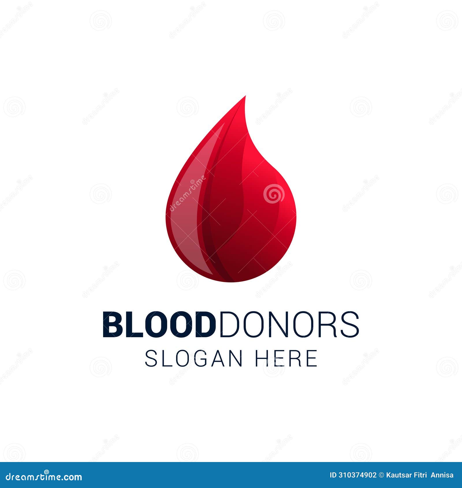 Blood Logo Design Illustration Stock Vector - Illustration of drop ...