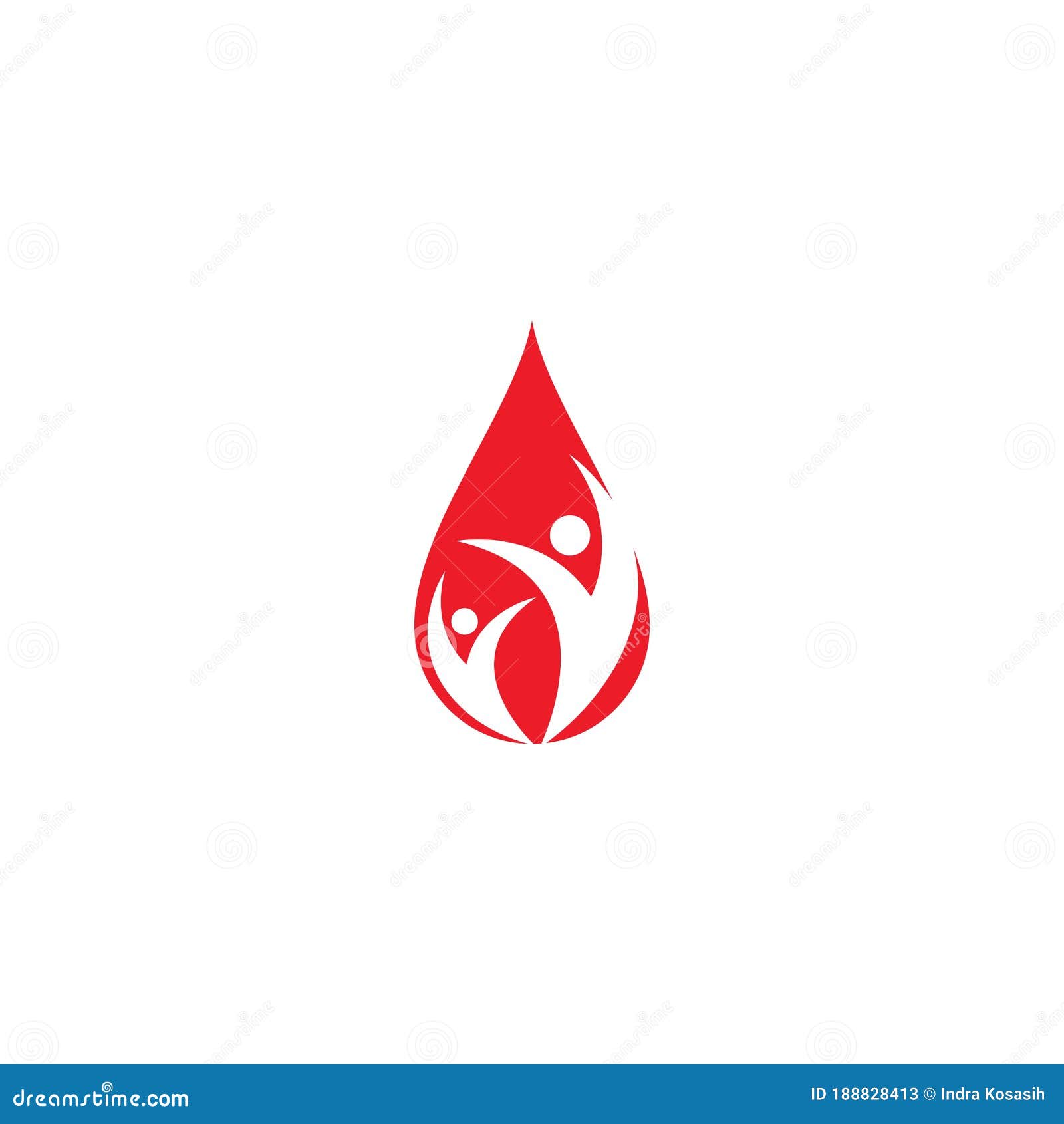 Blood Logo Vector Icon Illustration Stock Vector - Illustration of ...