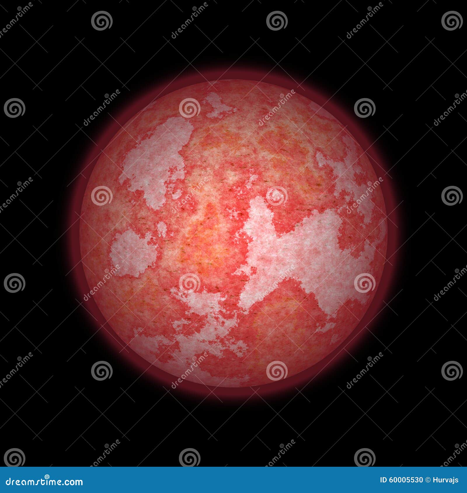 Blood Moon Lunar Eclipse Supermoon or Apocalyptic Moon Stock ...