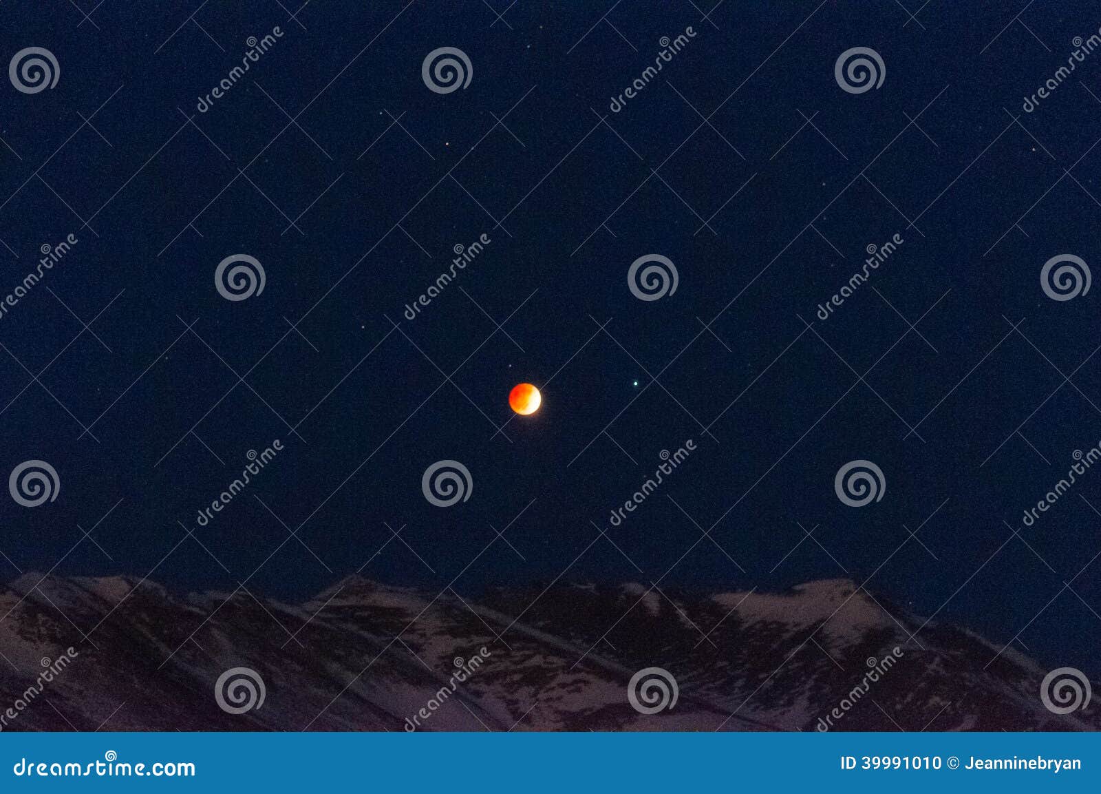 Blood Moon stock photo. Image of cold, northern, anchorage - 39991010