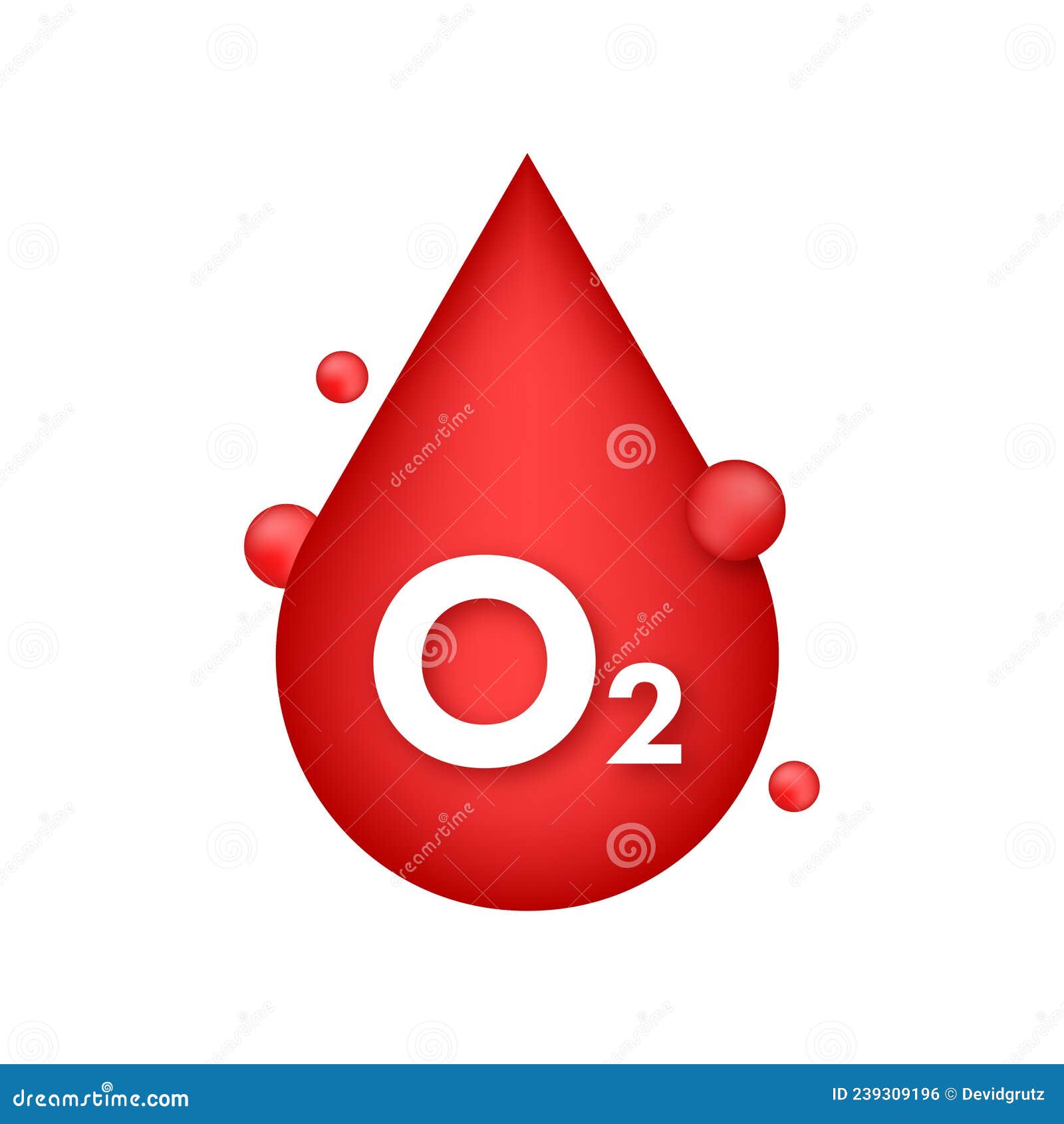 Blood O2, Great Design for Any Purposes. Vector Illustration Design ...