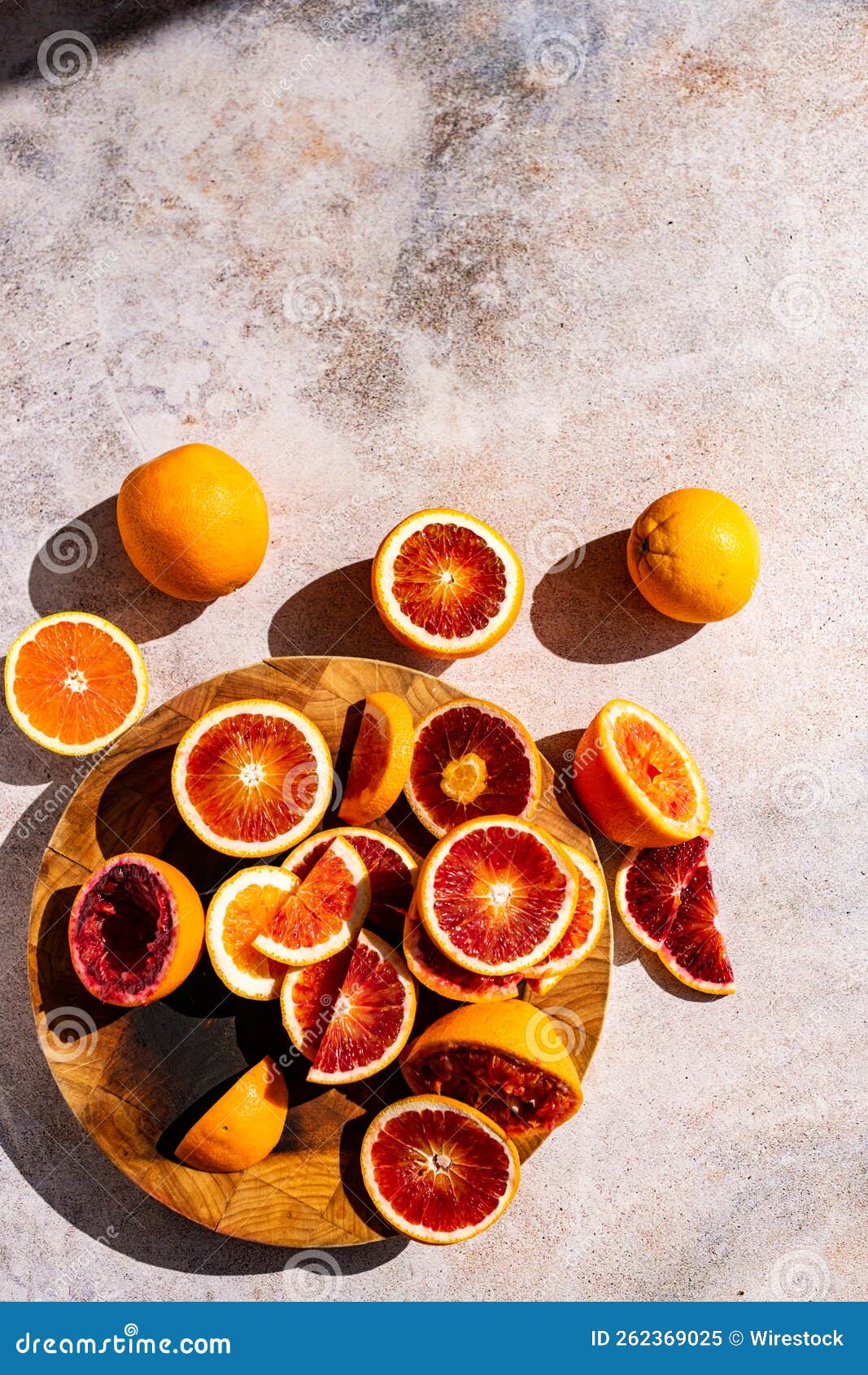 Blood Oranges in Direct Sunlight Stock Image - Image of sweet, sunlight ...