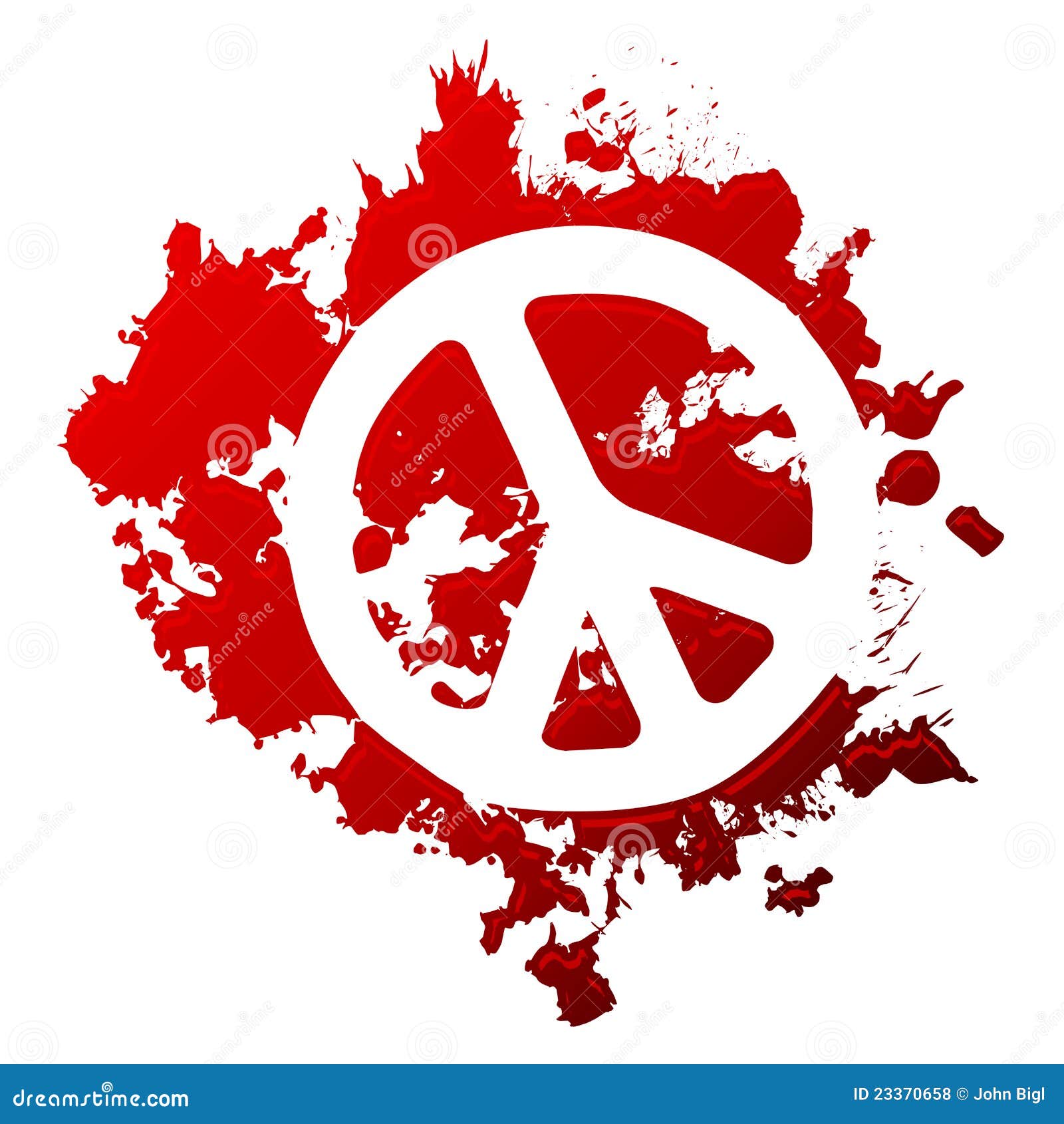 Blood peace stock vector. Illustration of drip, grunge - 23370658
