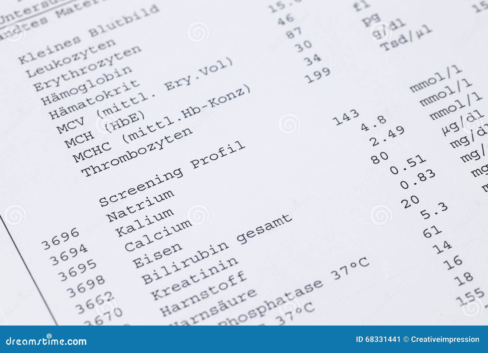 Blood Picture Of Acute Promyelocytic Leukemia Or APL Royalty-Free Stock ...