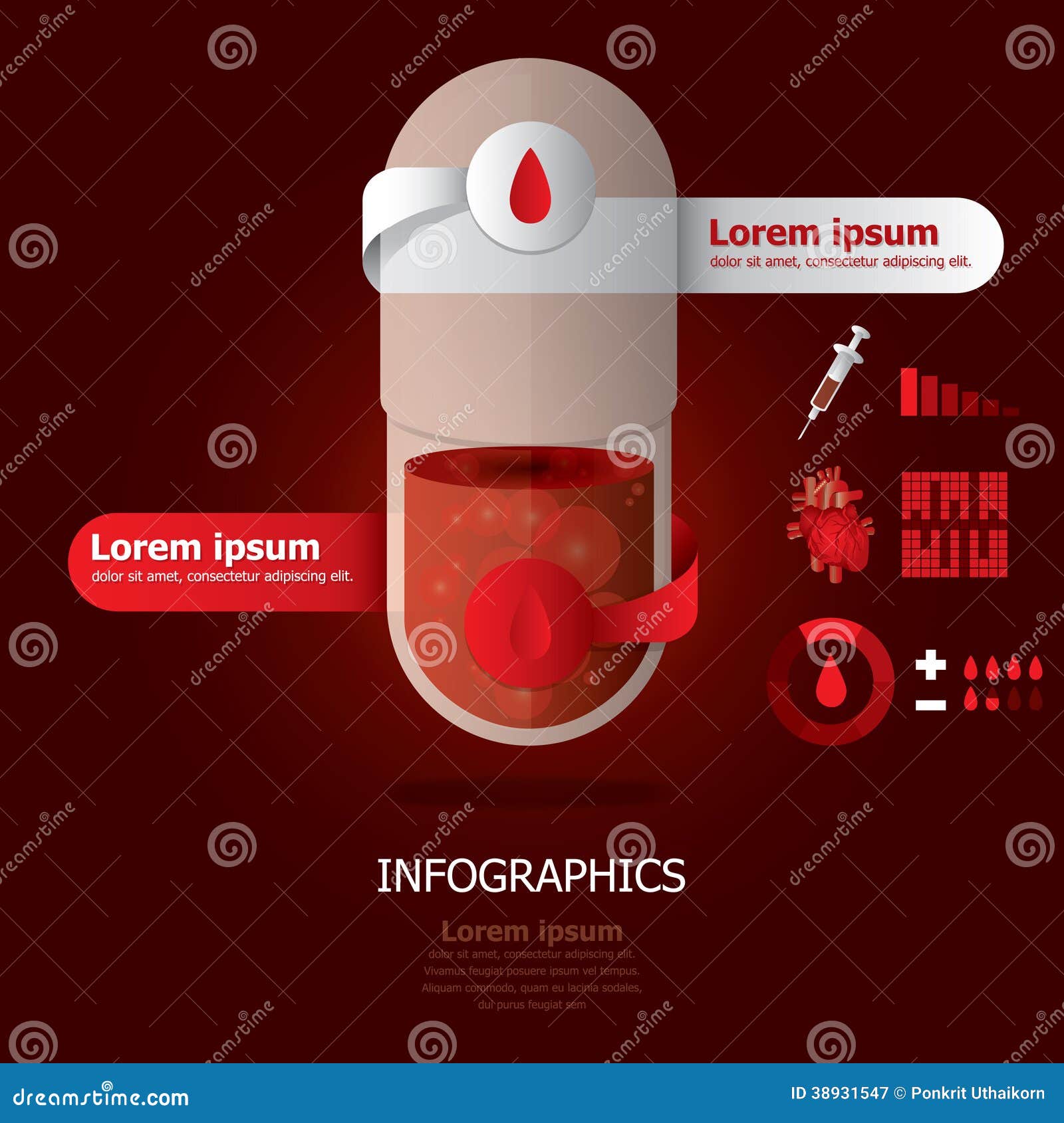 Pill Capsule Plants Design Vector Illustration | CartoonDealer.com ...