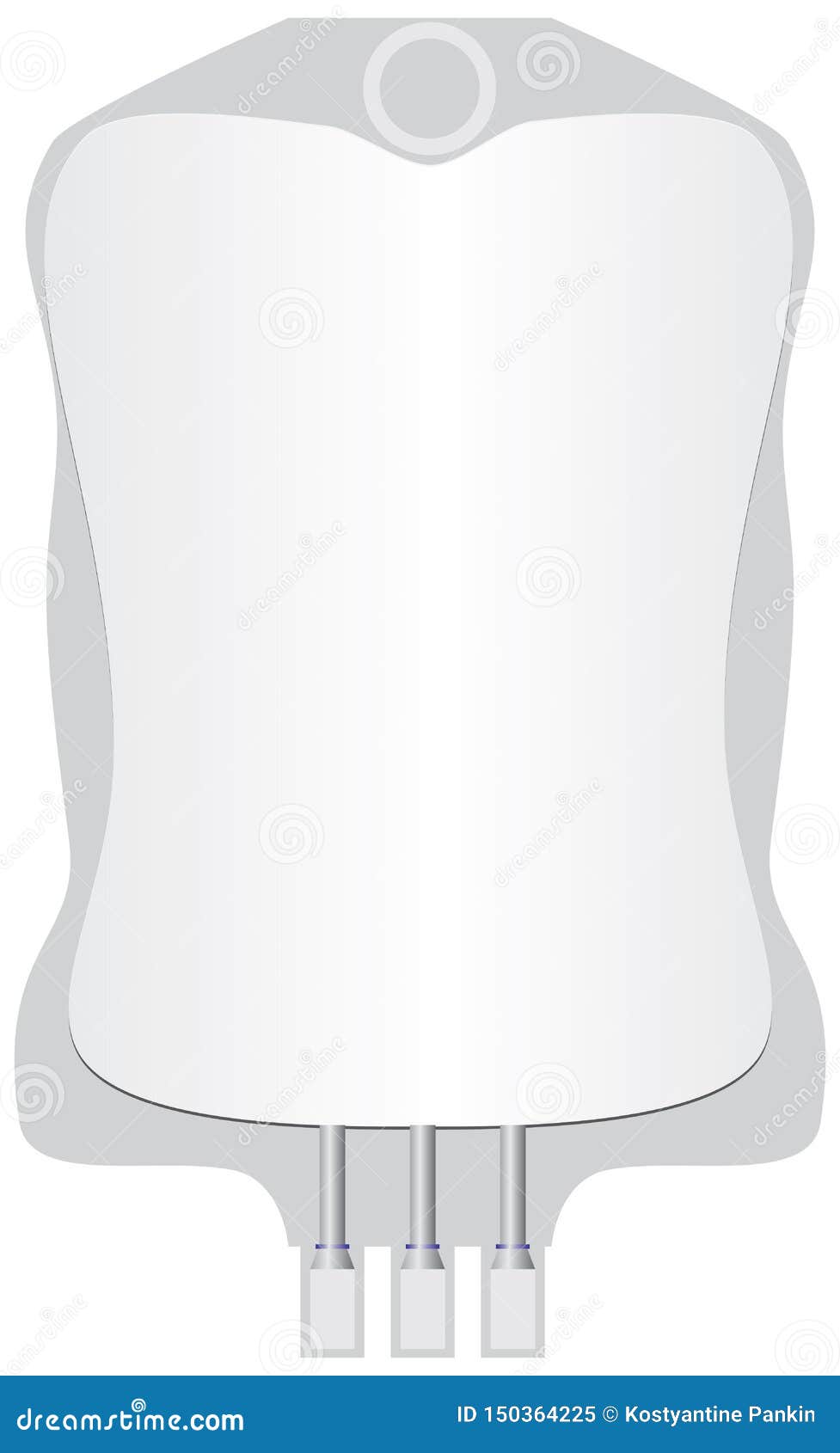 Blood plasma container stock vector. Illustration of blood - 150364225