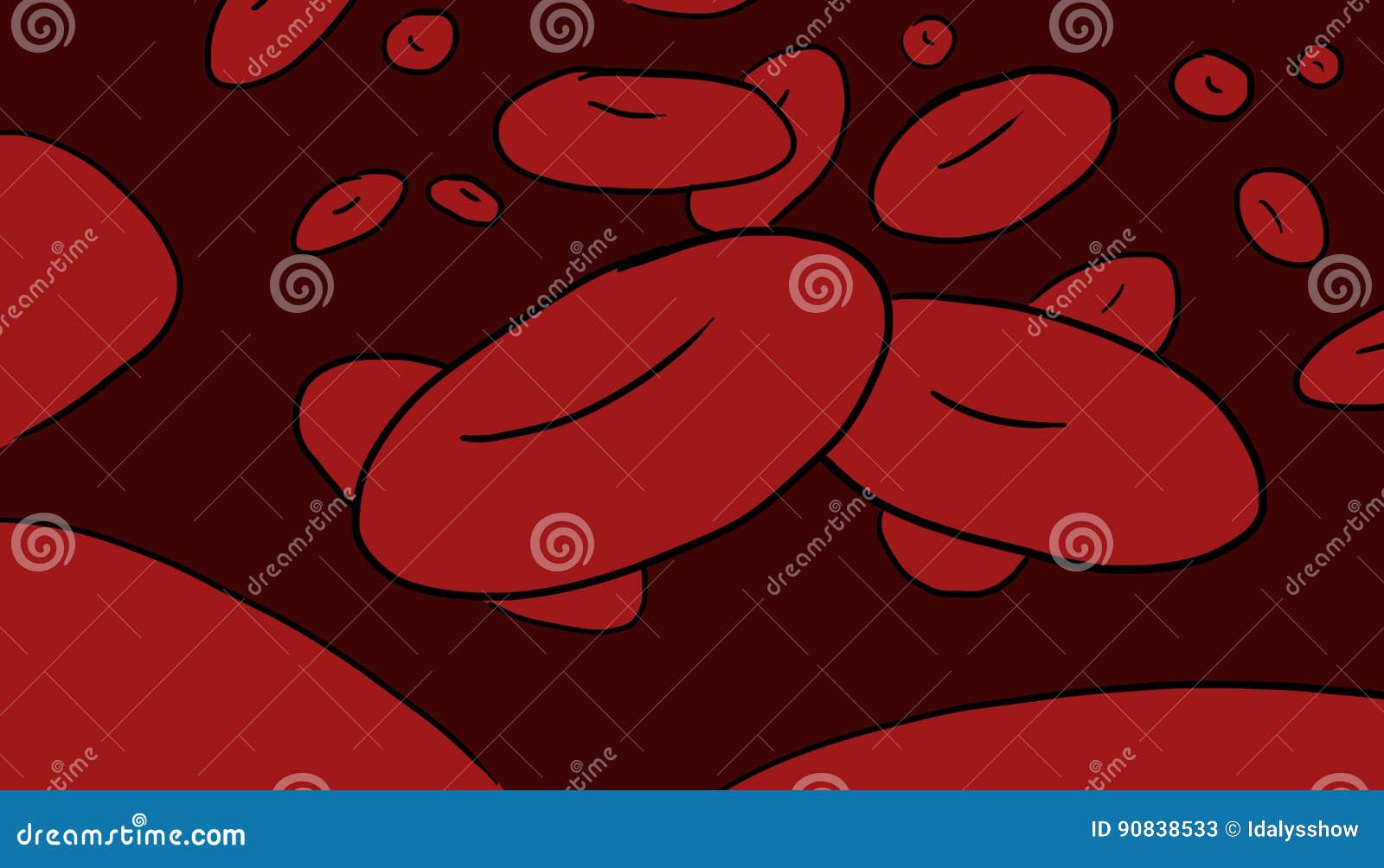 Red Blood Platelets Royalty-Free Stock Image | CartoonDealer.com #36293626
