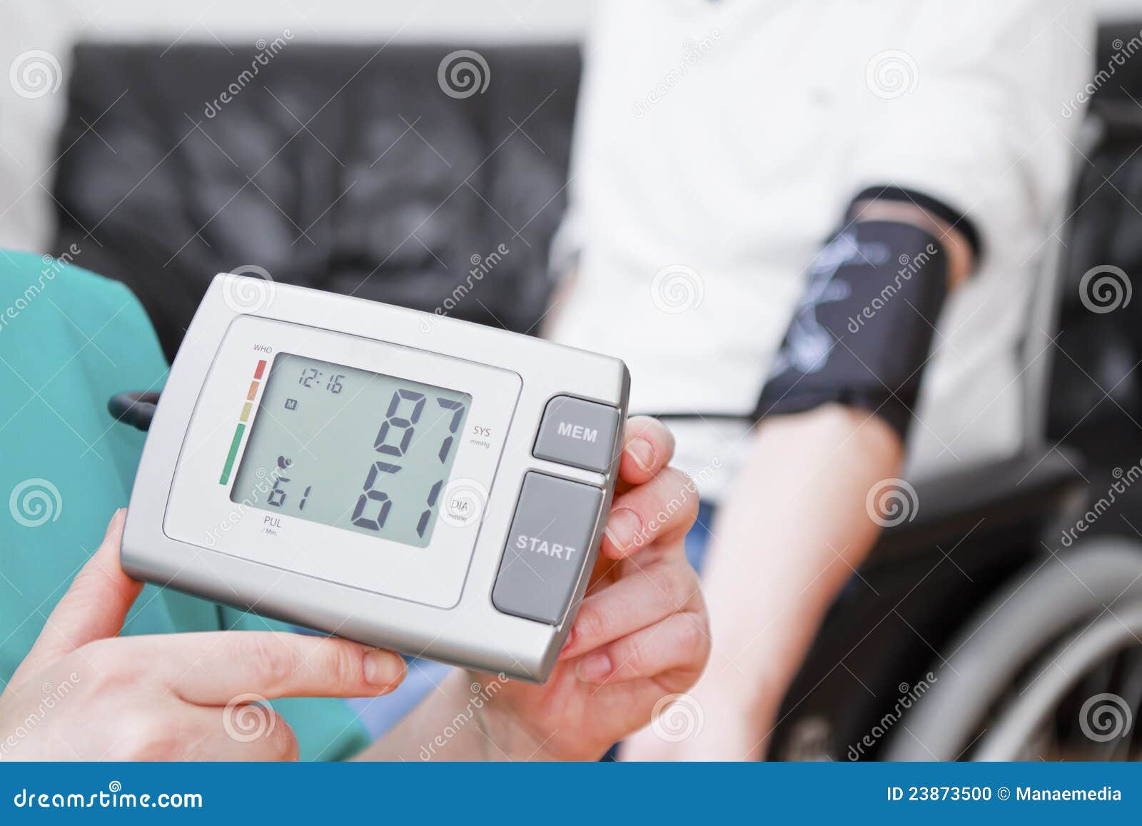 Blood pressure check stock photo. Image of healthcare - 23873500
