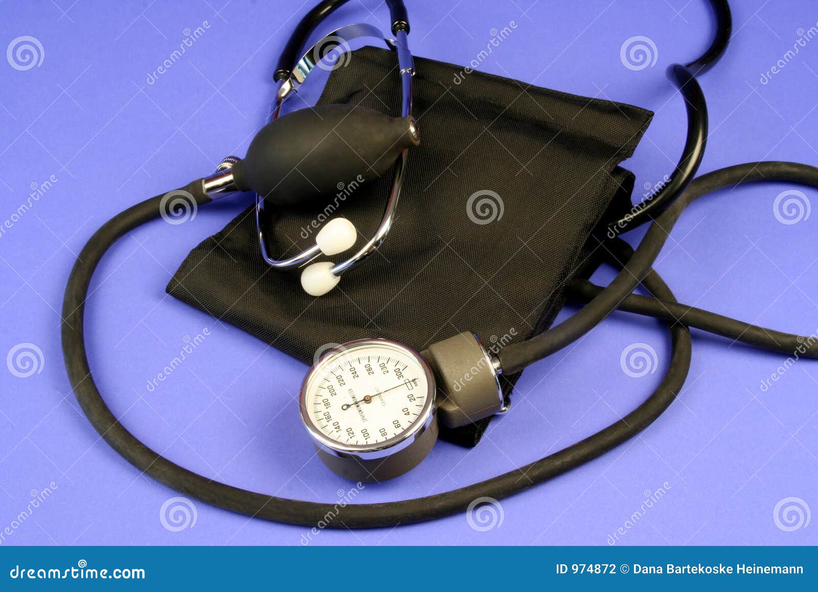 Blood Pressure Cuff stock photo. Image of physical, clinic - 974872