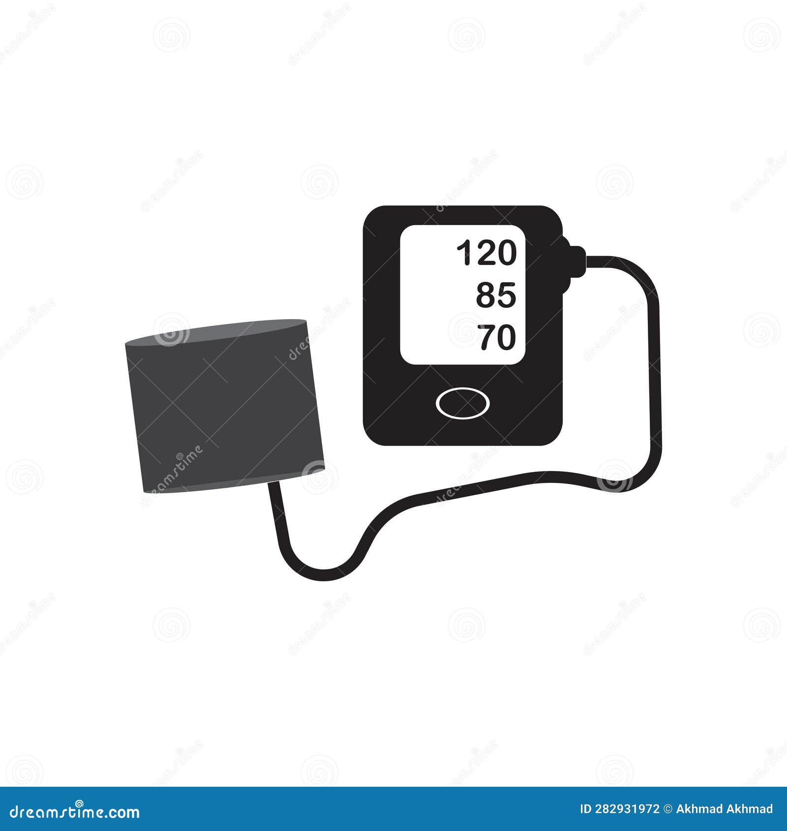 Blood Pressure Equipment Logo Stock Vector - Illustration of therapy ...