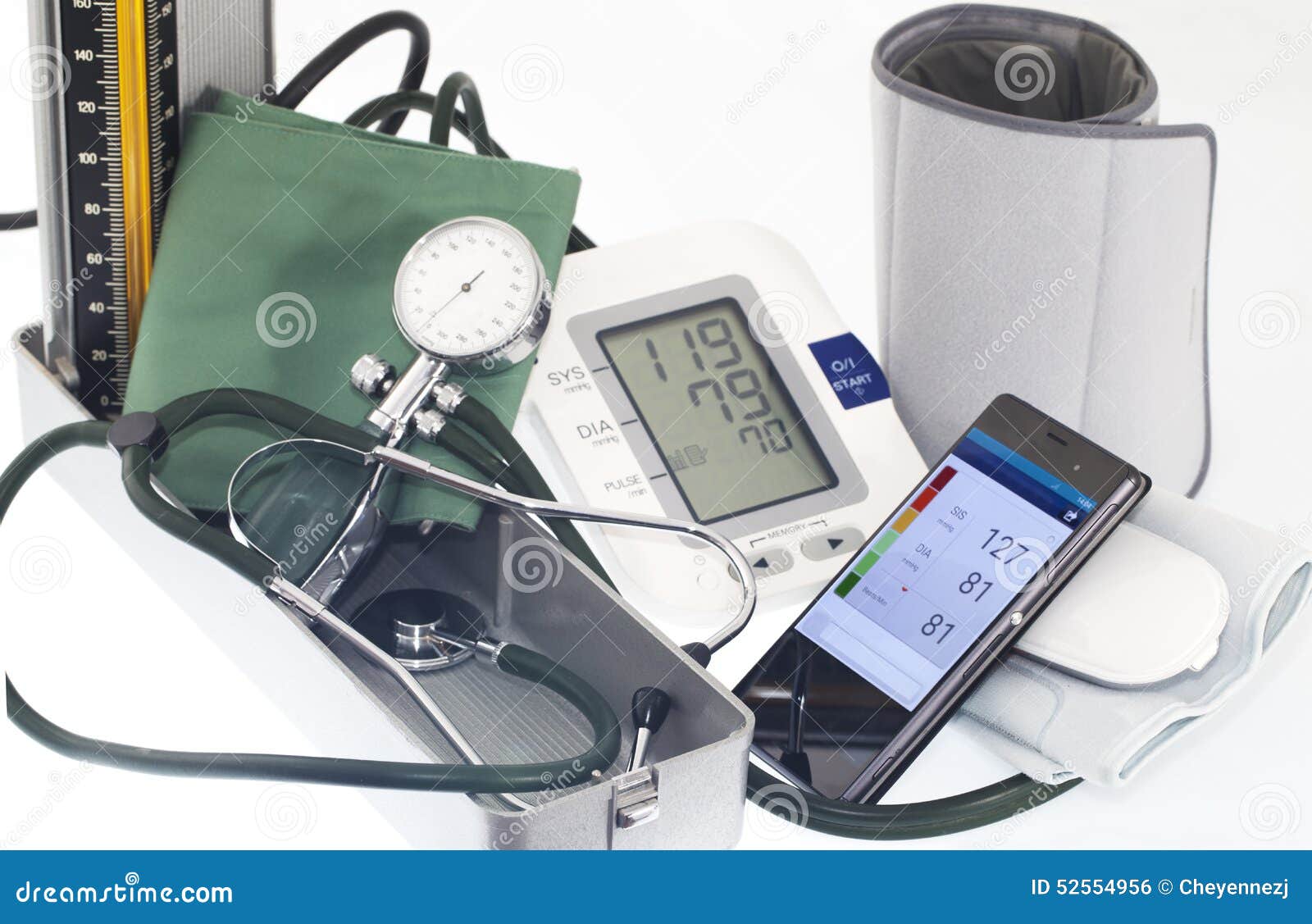Blood pressure stock photo. Image of heart, cardiology - 52554956