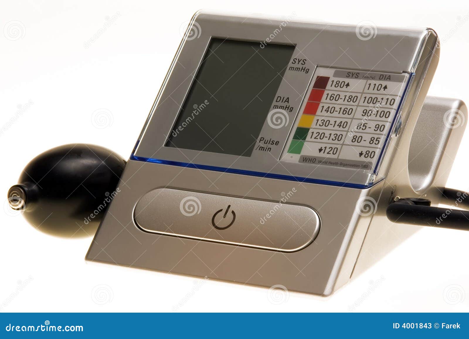 Blood Pressure Measure Device Stock Image - Image of electronic, heart ...