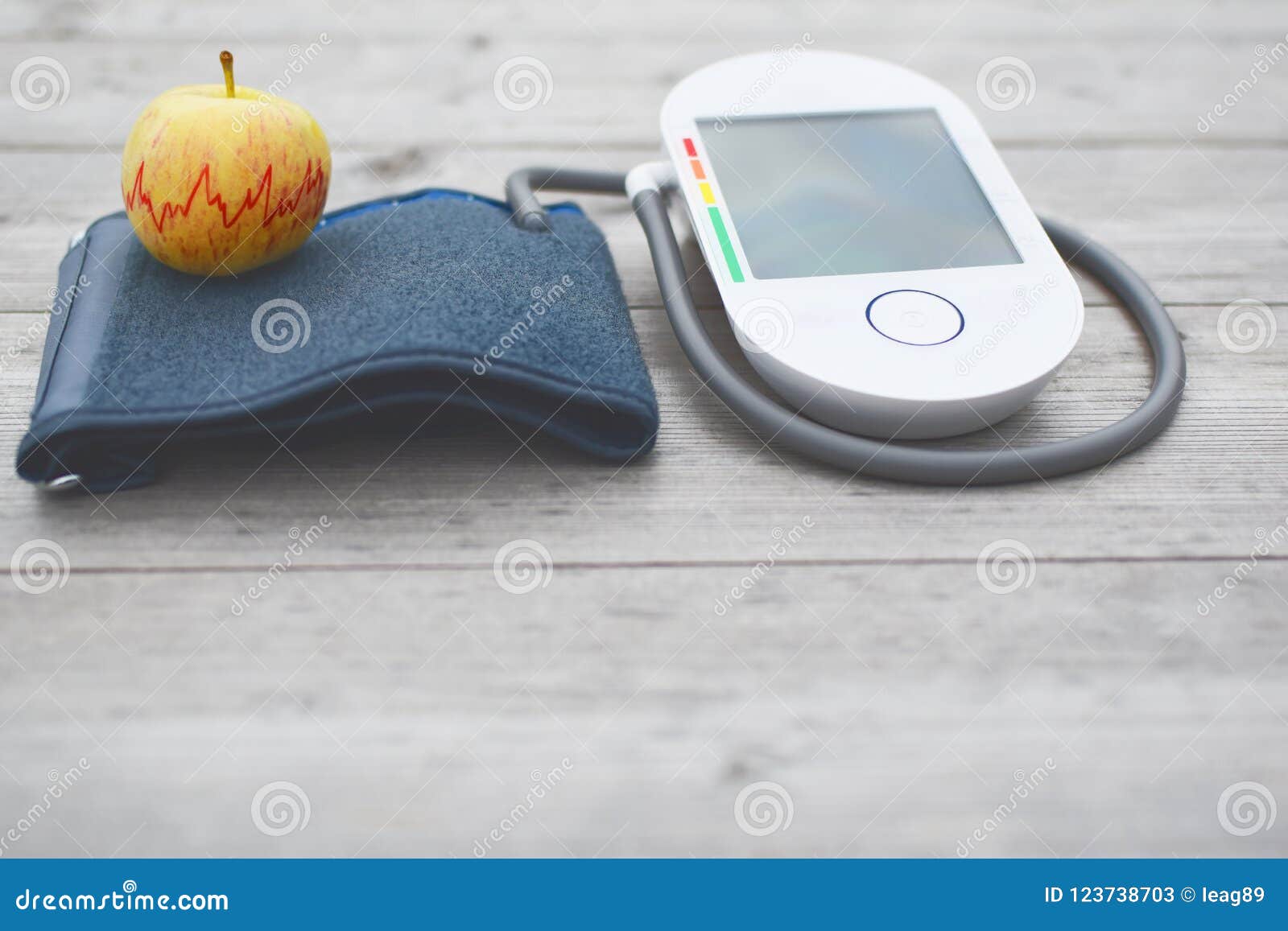Blood Pressure Measuring Device and Apple Stock Image - Image of ... Blood Pressure Measuring Device and Apple Stock Image - Image of ...