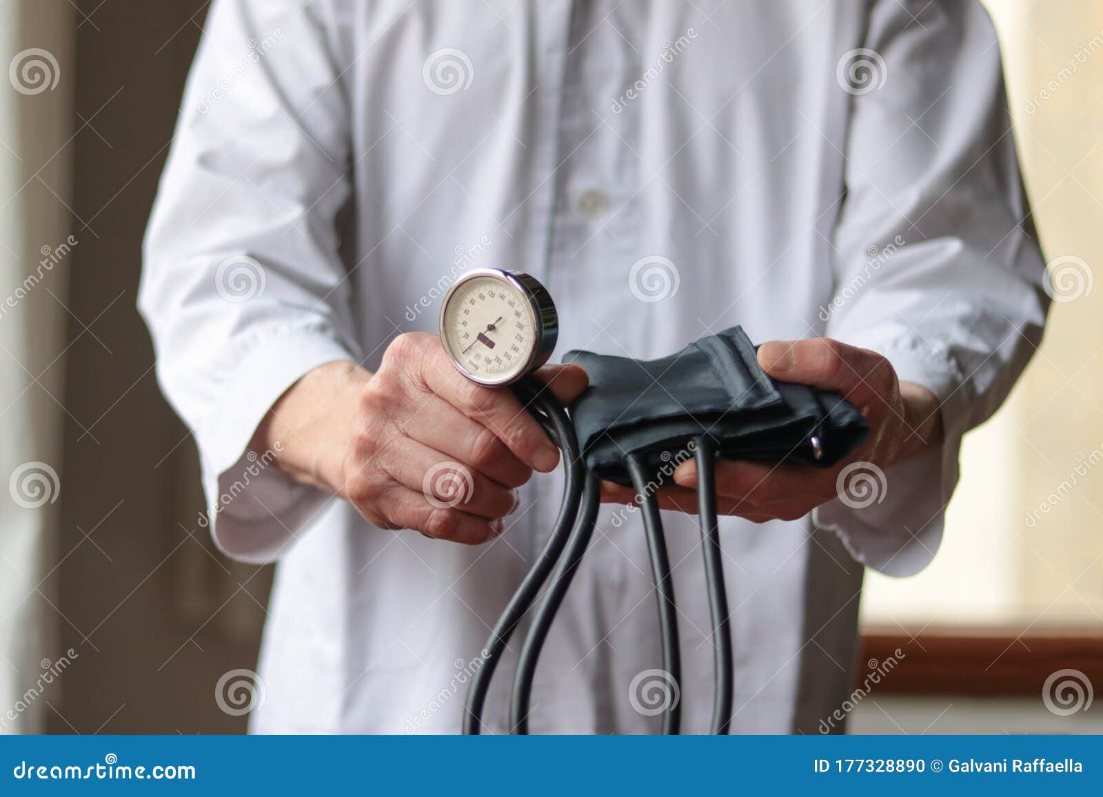 Blood Pressure Measuring Device in Doctor Hands Stock Photo - Image of ... Blood Pressure Measuring Device in Doctor Hands Stock Photo - Image of ...