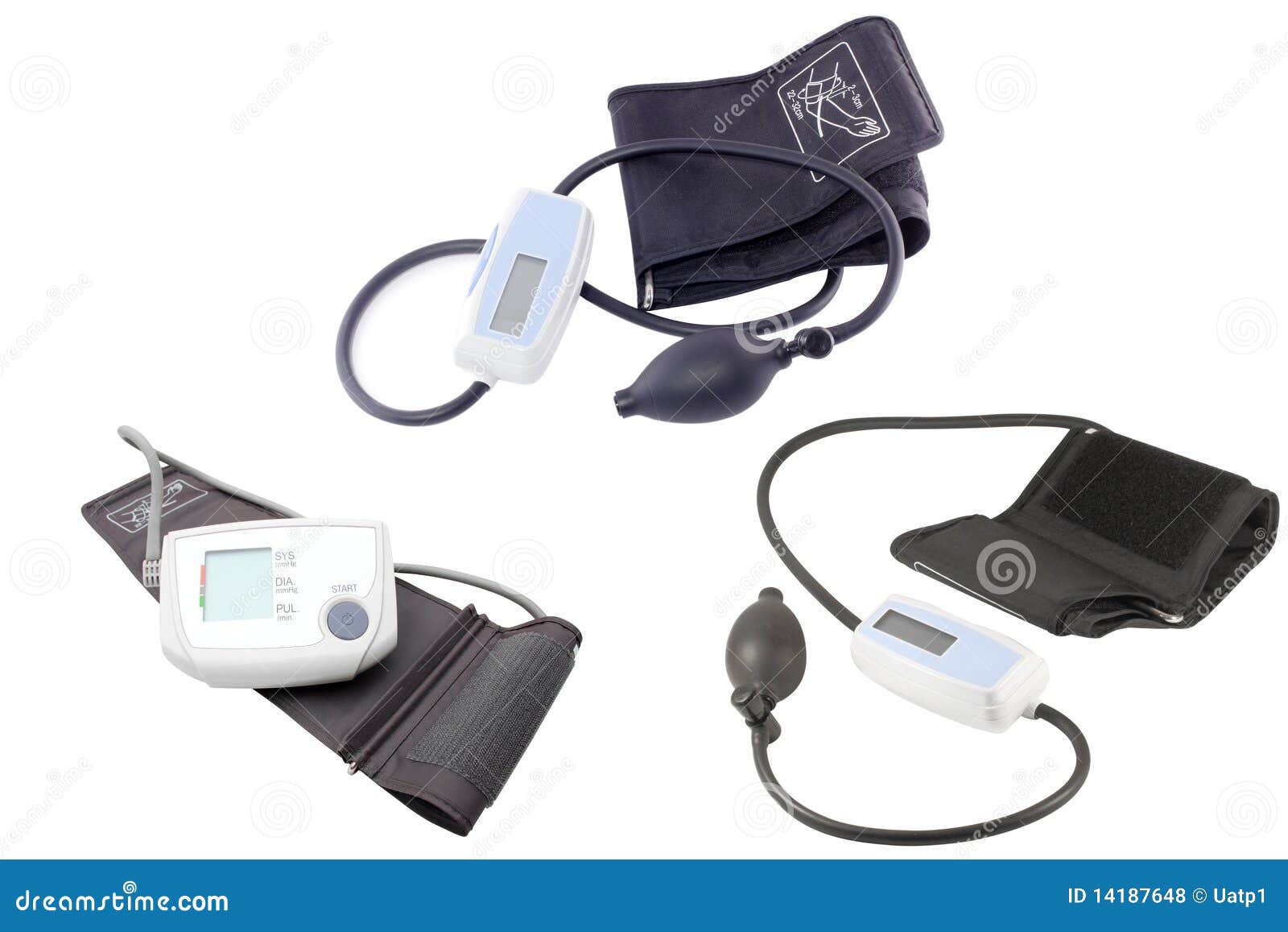 Blood Pressure Measuring Instruments Stock Photo - Image of health ...