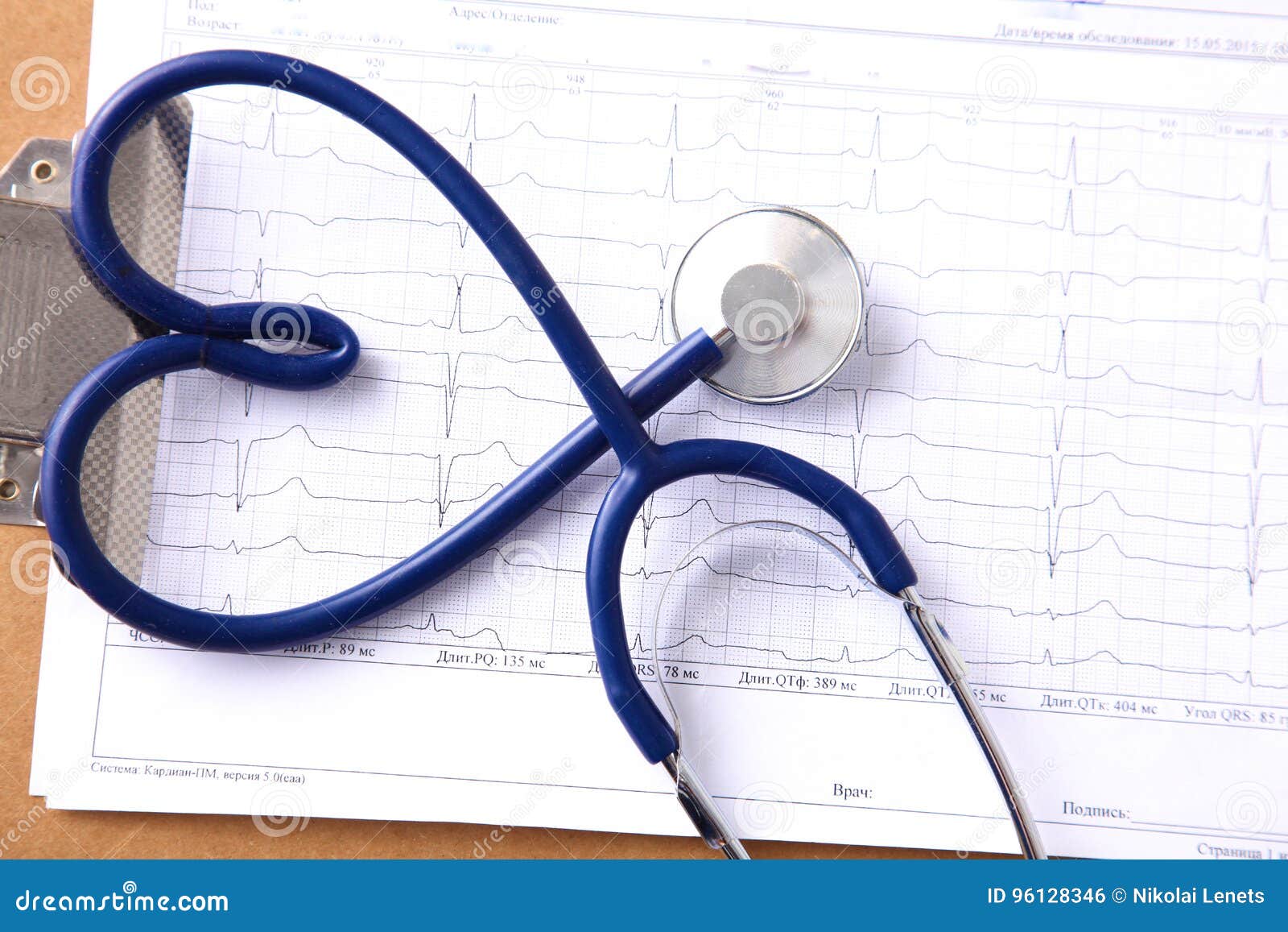 Blood Pressure Meter and Stethoscope, on White Stock Photo - Image of ...