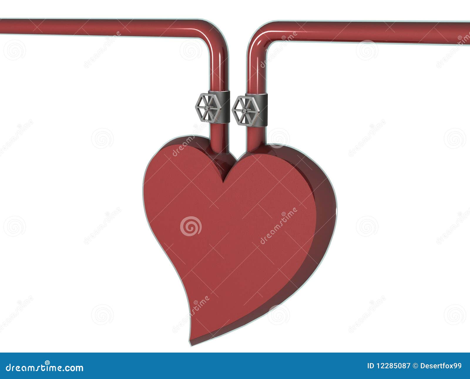 Blood pump stock illustration. Illustration of heart - 12285087