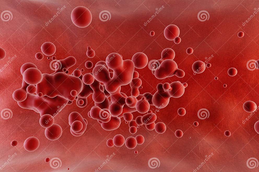 Blood red corpuscles stock image. Image of close, test - 1818763