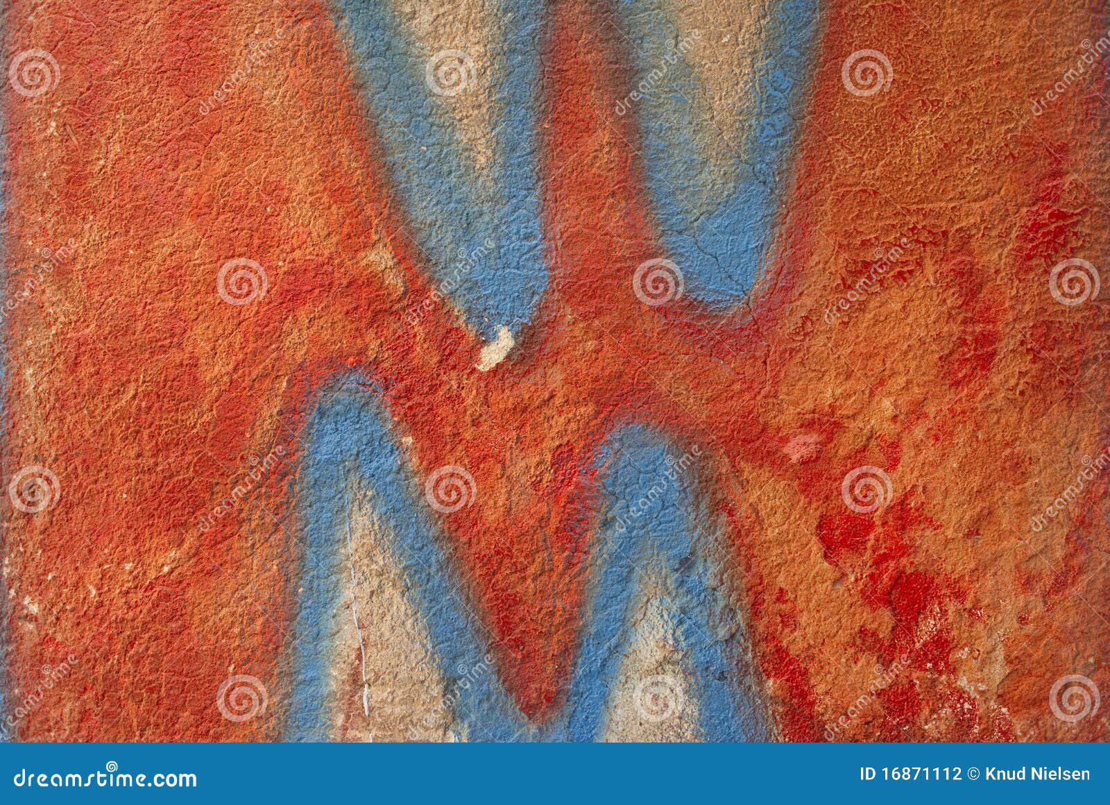 Blood red graffiti stock photo. Image of vandalism, montenegro - 16871112