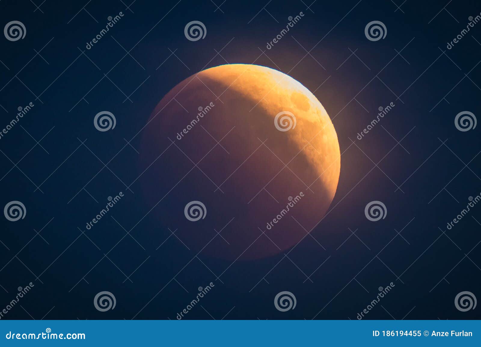 Blood Red Moon Eclipse in 2018 Stock Image - Image of 950mm, mare ...