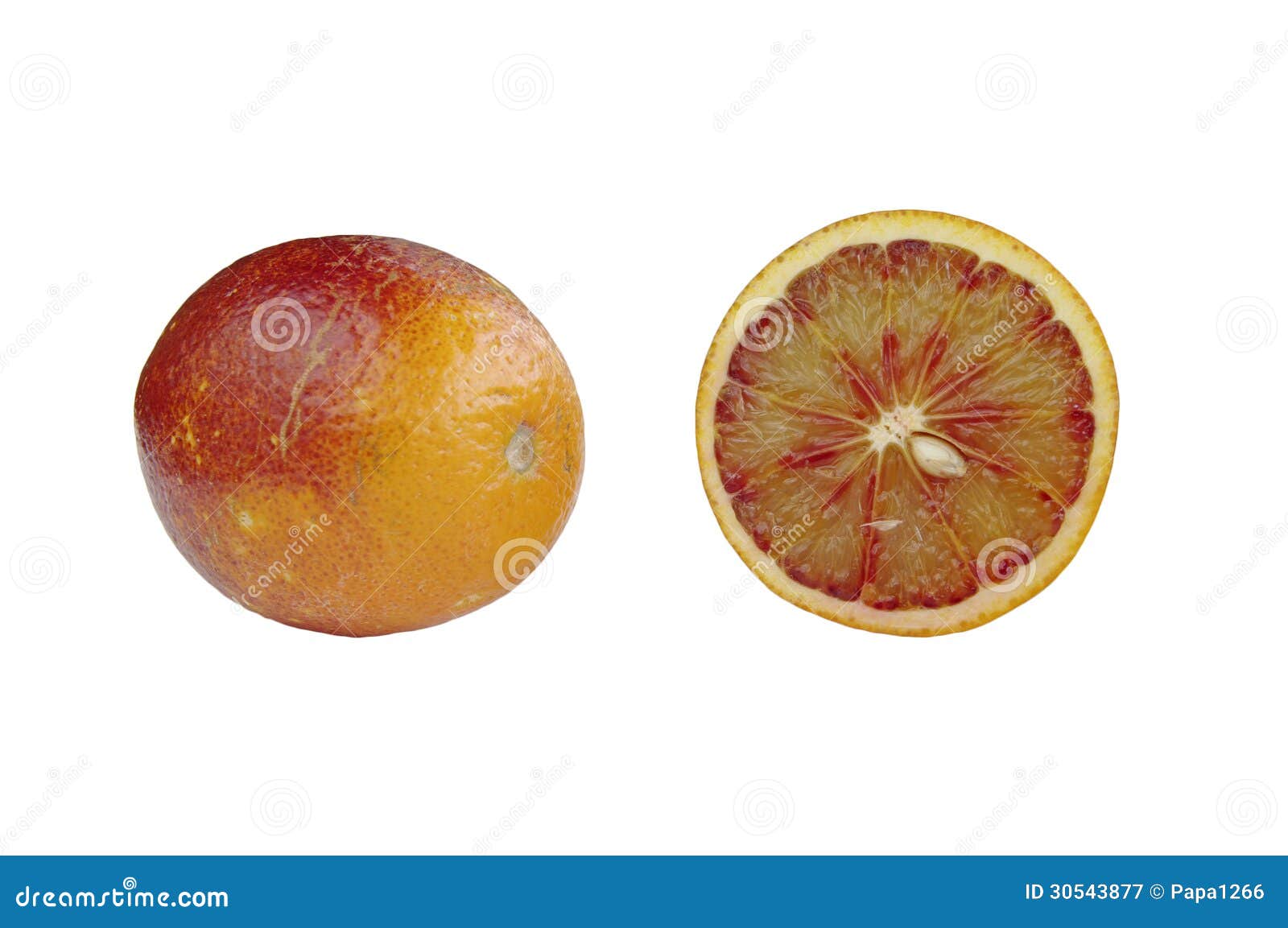 Blood red orange slice stock image. Image of color, skin - 30543877