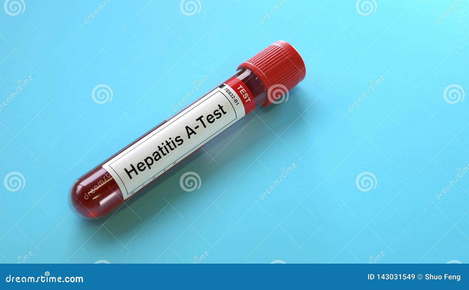 Hepatitis-a virus test stock illustration. Illustration of medicine ...