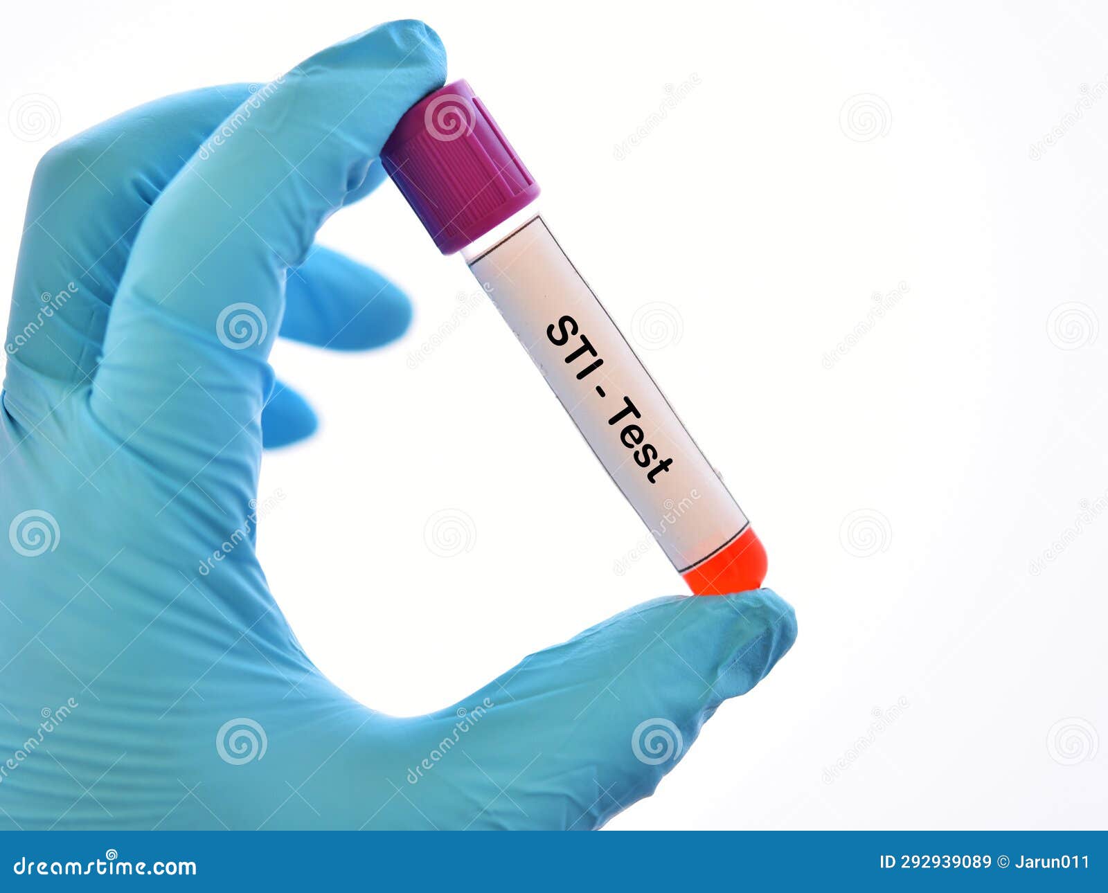 Blood sample for STI test stock image. Image of analyzing - 292939089