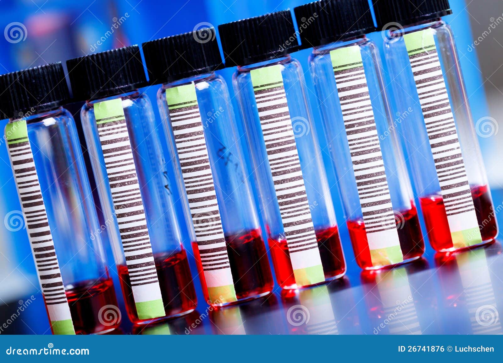 Blood samples stock photo. Image of test, hematology - 26741876